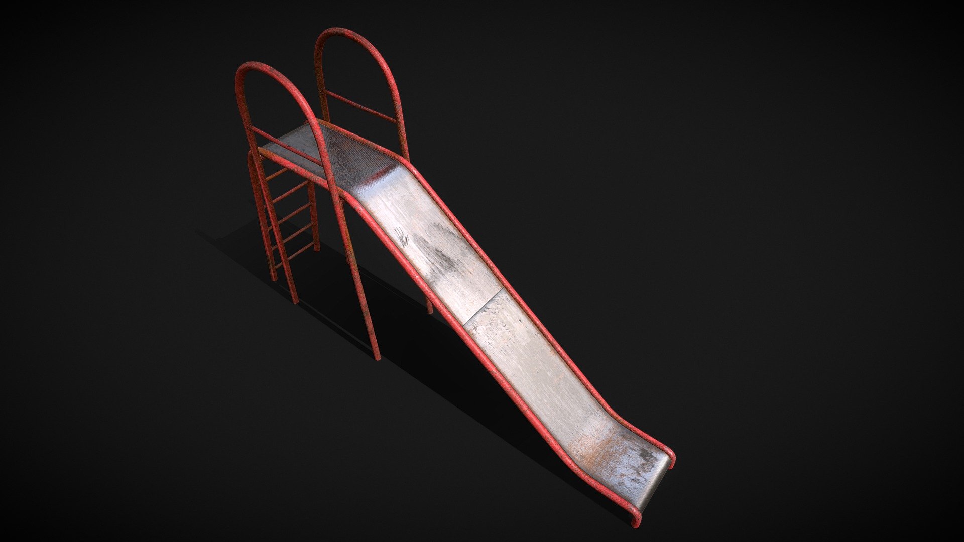 Old metal slide - 3D model by CGnewbie [6527631] - Sketchfab