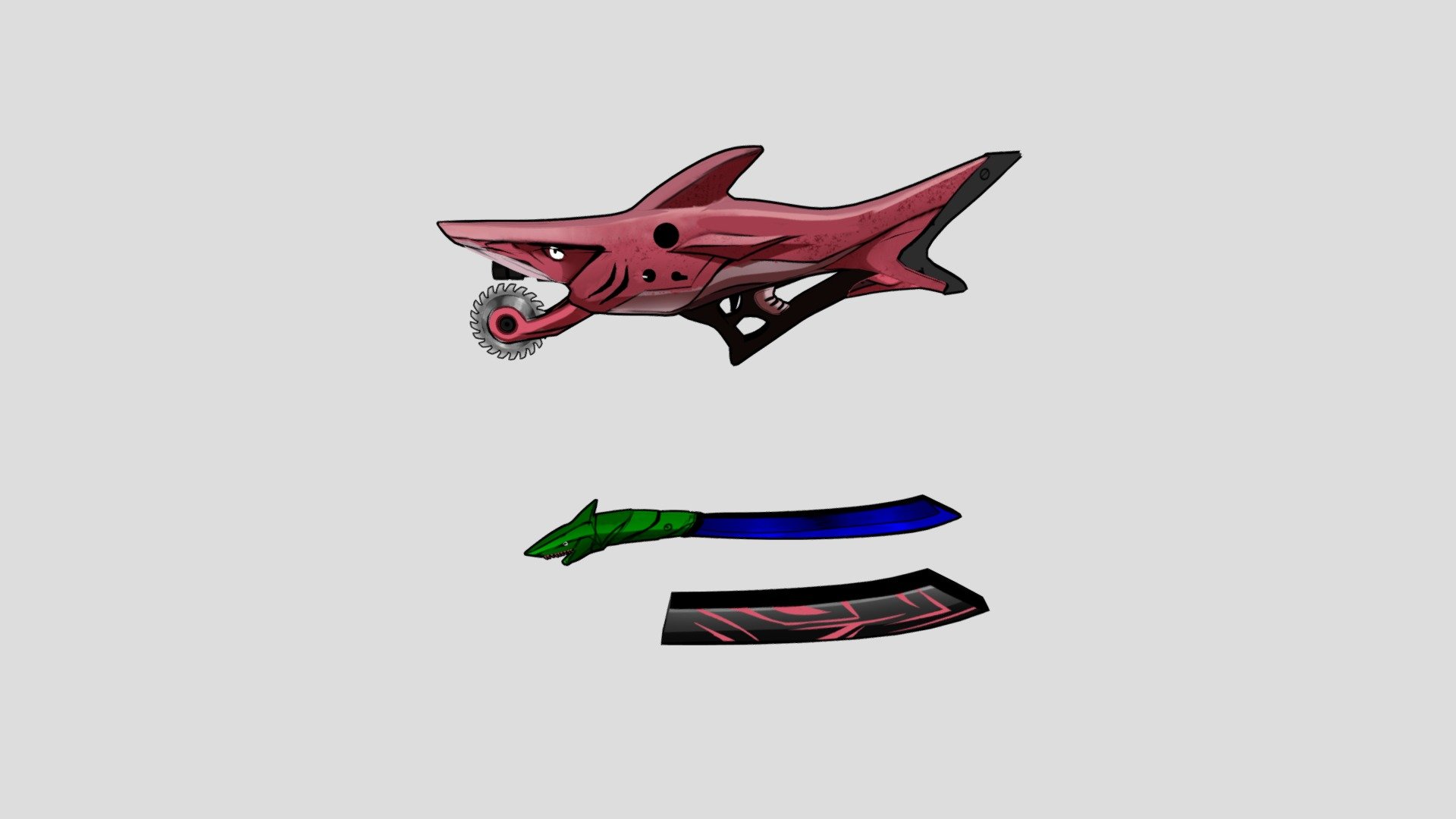 Parang - 3D model by Fina-Nz21 [652d24f] - Sketchfab