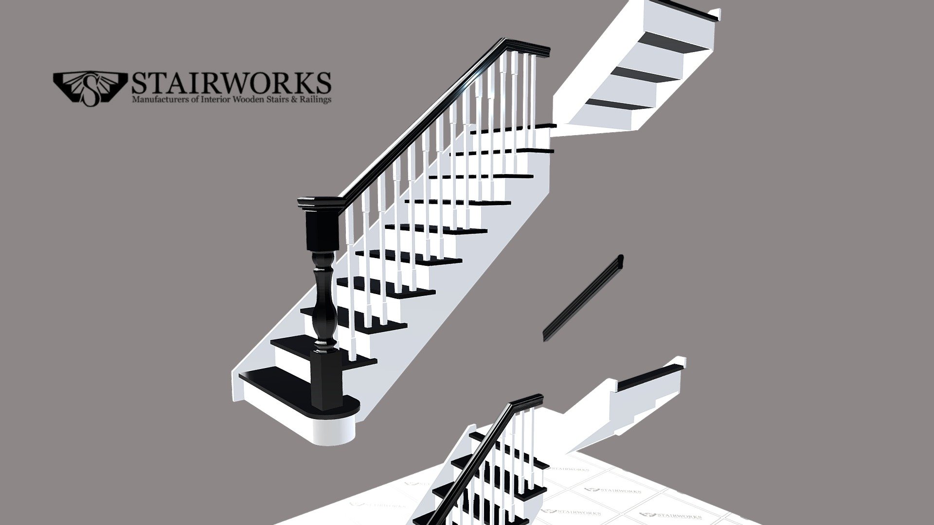 HGTV_GUT JOB_495_GLEN LAKE_RAILING_DESIGN - 3D model by STW (@scottu ...