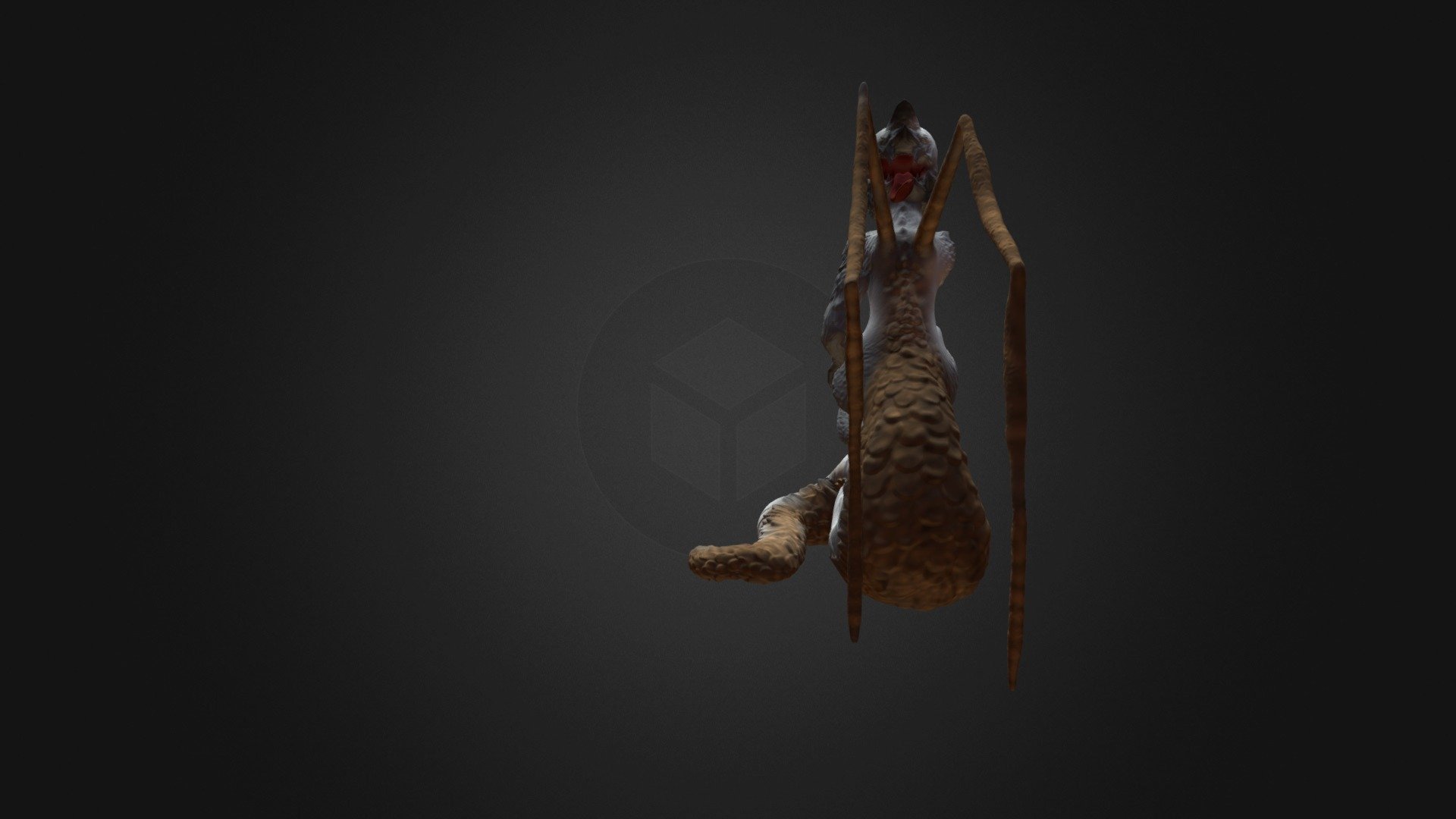 Monster - 3D model by talidoom [652e469] - Sketchfab