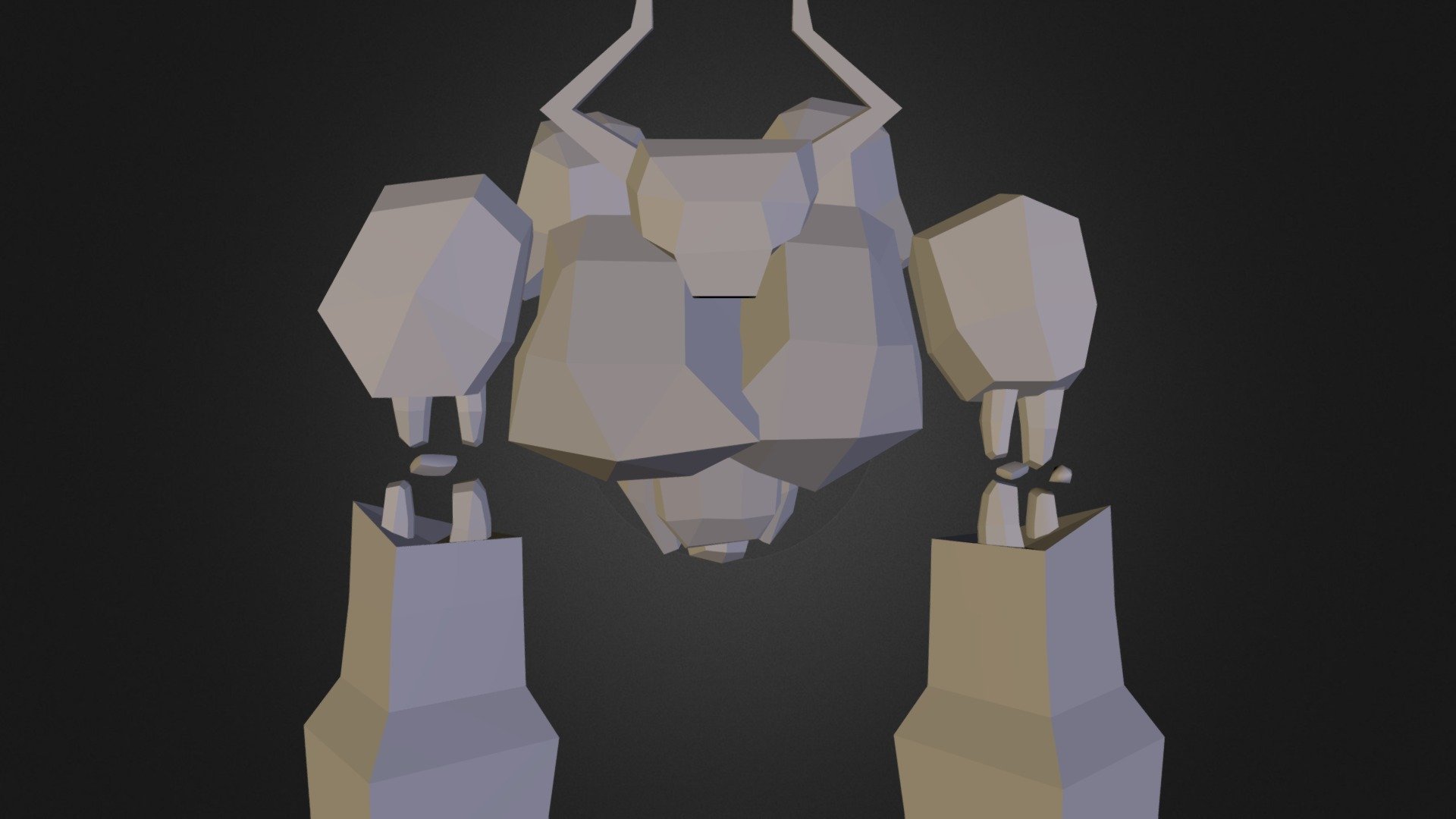 Golem Model v1 - 3D model by rseeger [652fa8c] - Sketchfab