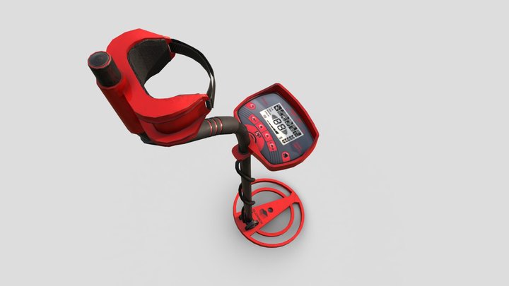 Metaldetector 3D models - Sketchfab