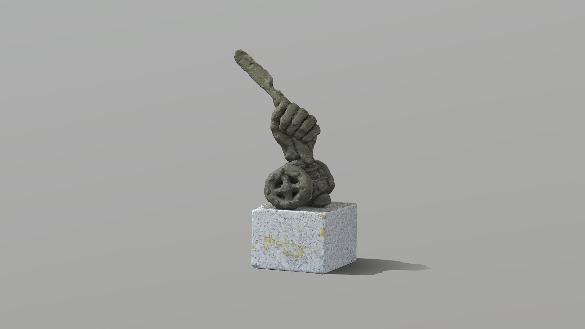 Hand with a razor - 3D model by Mikhail Maksimov (@grifgont) [65301da ...