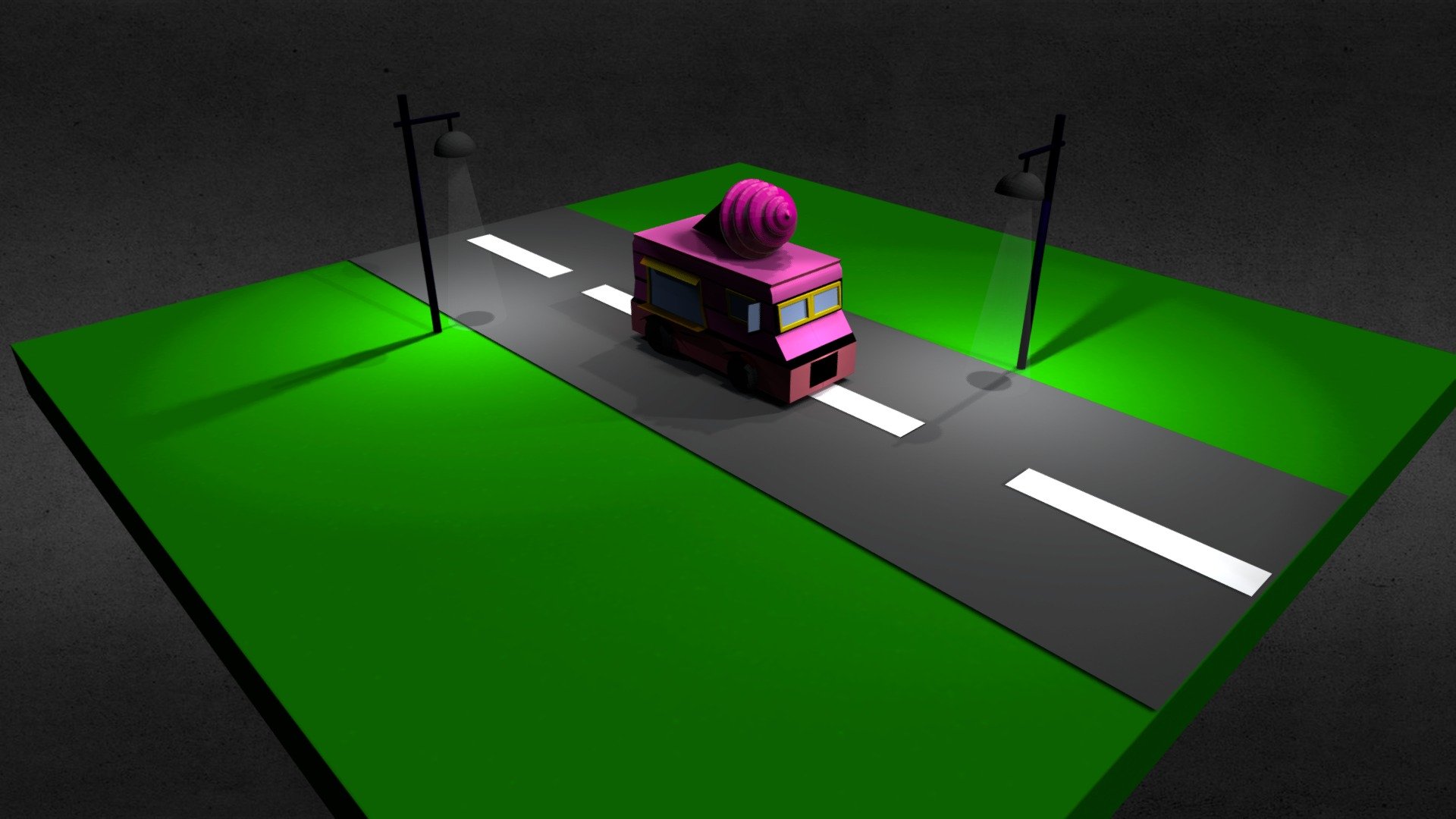 Low Polly Mobil - 3D model by Adinda Nurul Aziqah (@Adinda.Nurul.Aziqah ...