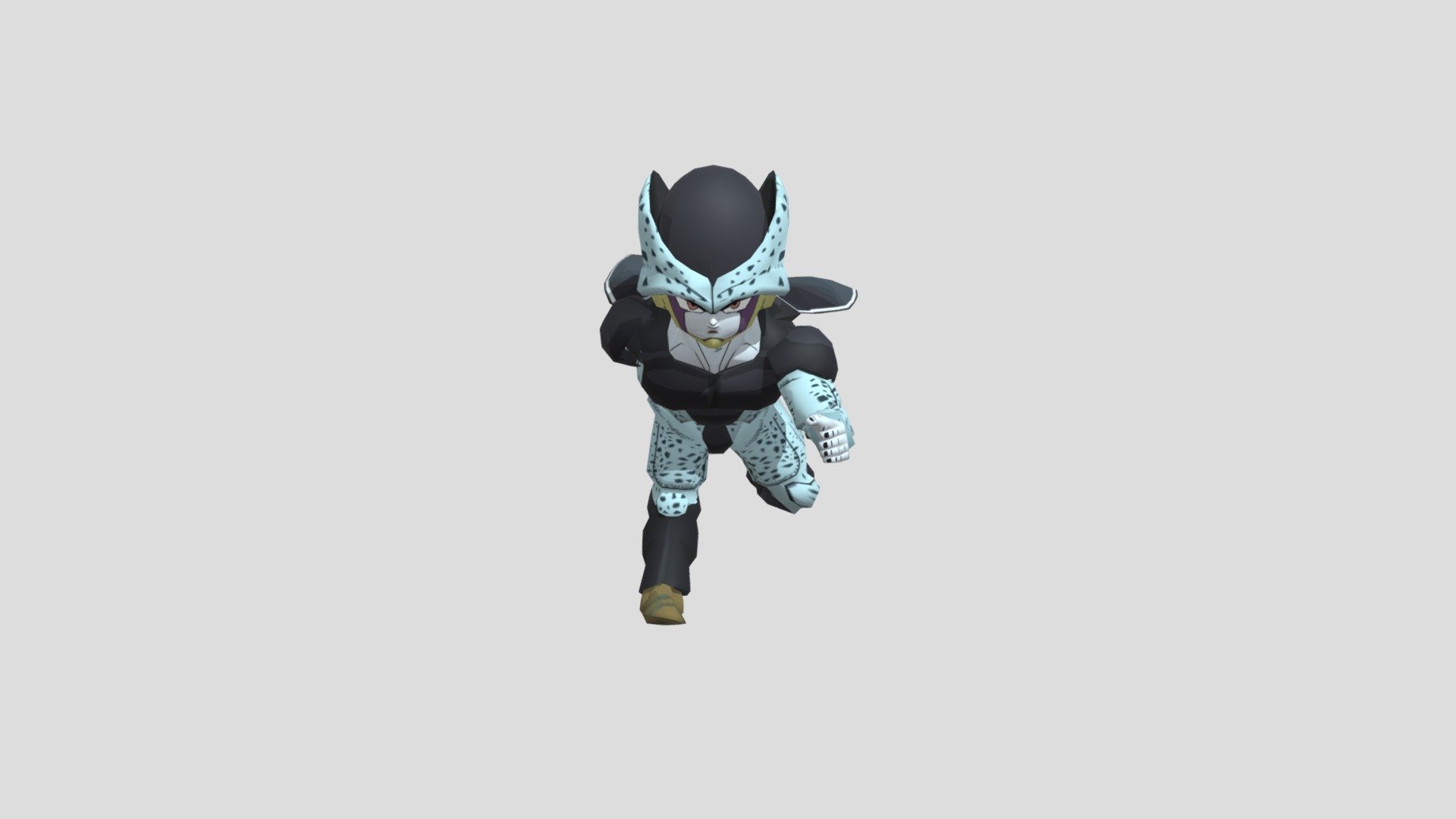 Cell Jr Character Run Animation - 3D model by Misaki (@_Misaki ...