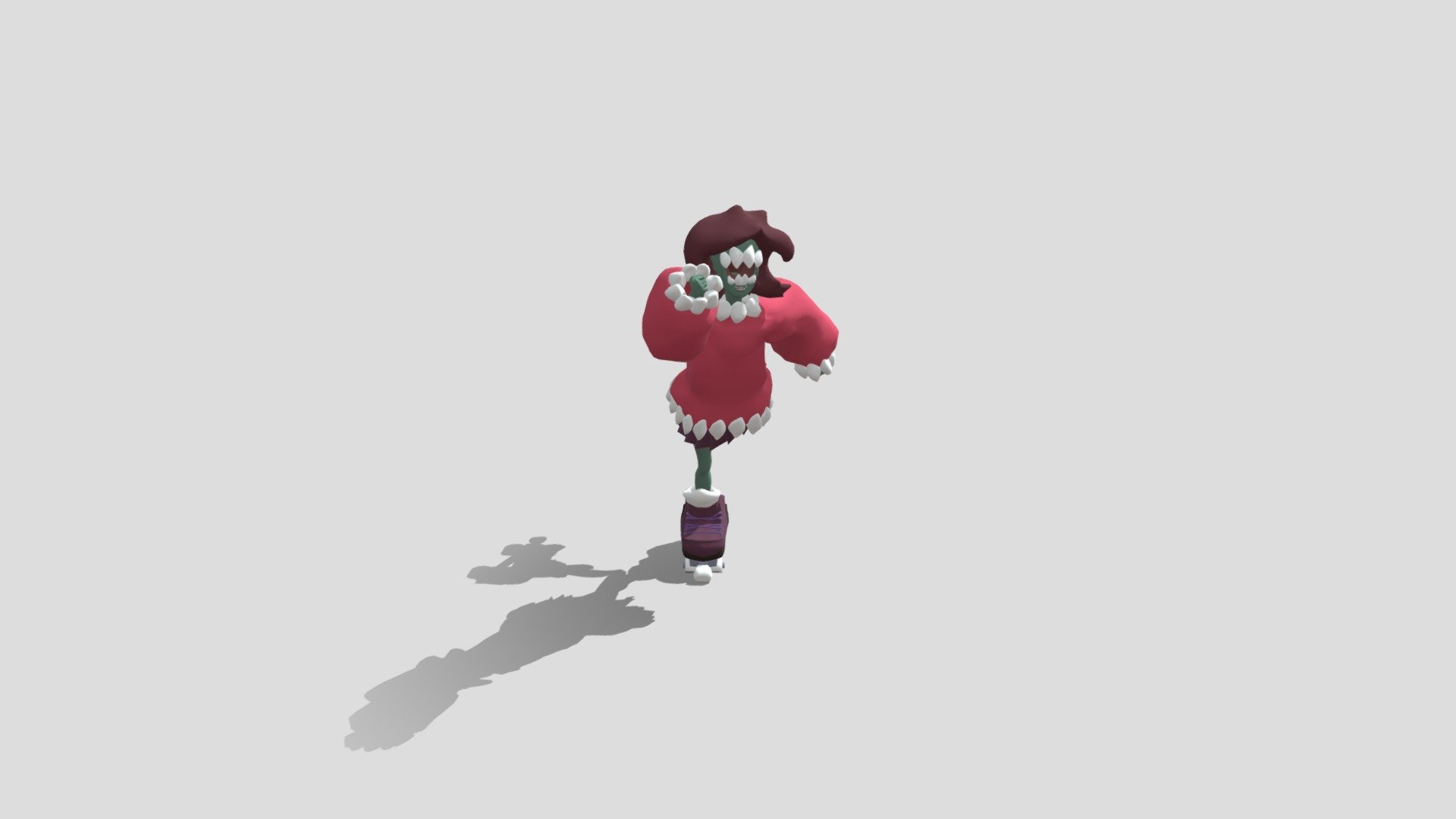 Anime Teeth Girl - 3D model by toosloe [65335ef] - Sketchfab