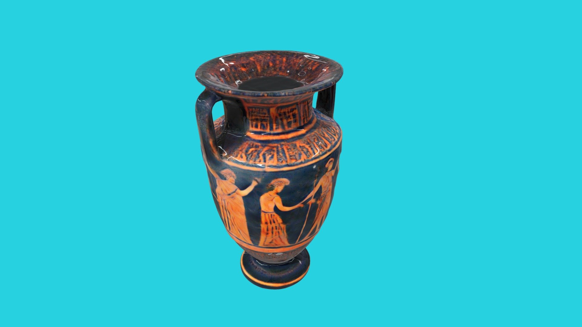 classical greek vase - Download Free 3D model by vicente betoret ...