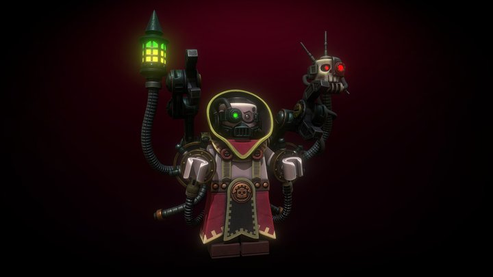 Techpriest 3D models - Sketchfab
