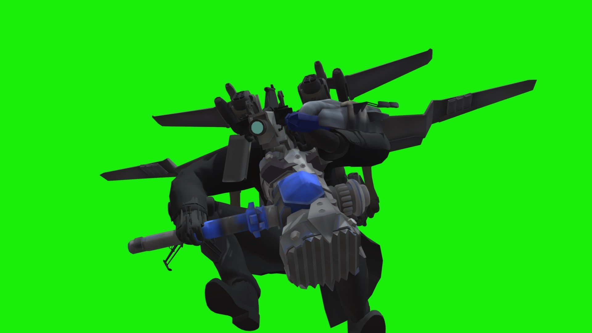 Mutant Jump Attack - 3D model by hcat7557 [6534500] - Sketchfab