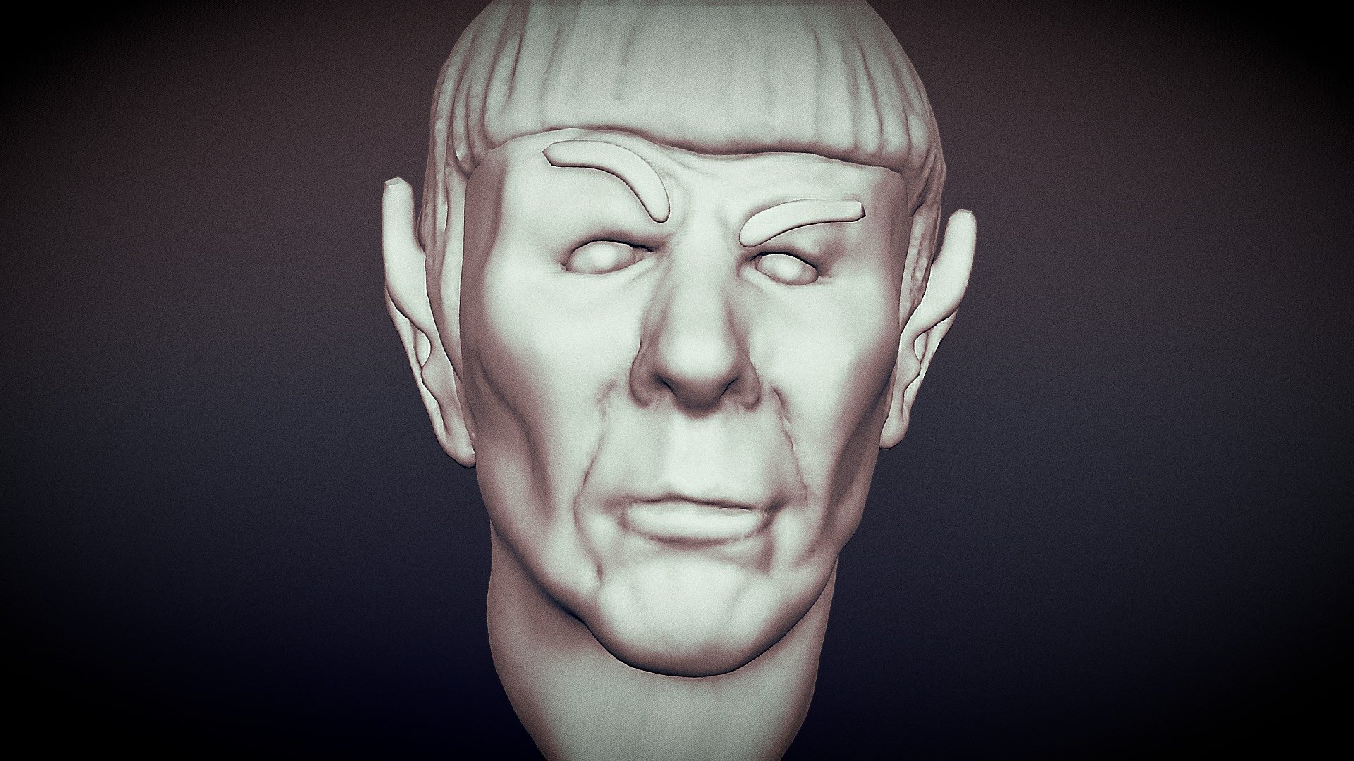 Spock head wip bust - Download Free 3D model by Manun (@crazymanuel ...