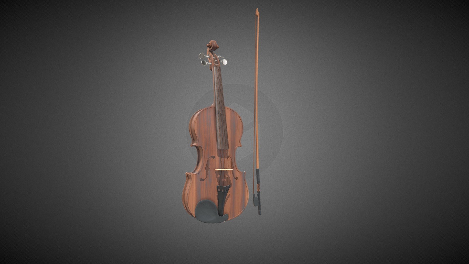 Violin HomeWork - 3D model by Andy Shishkin (@AndySCGH) [65353df ...