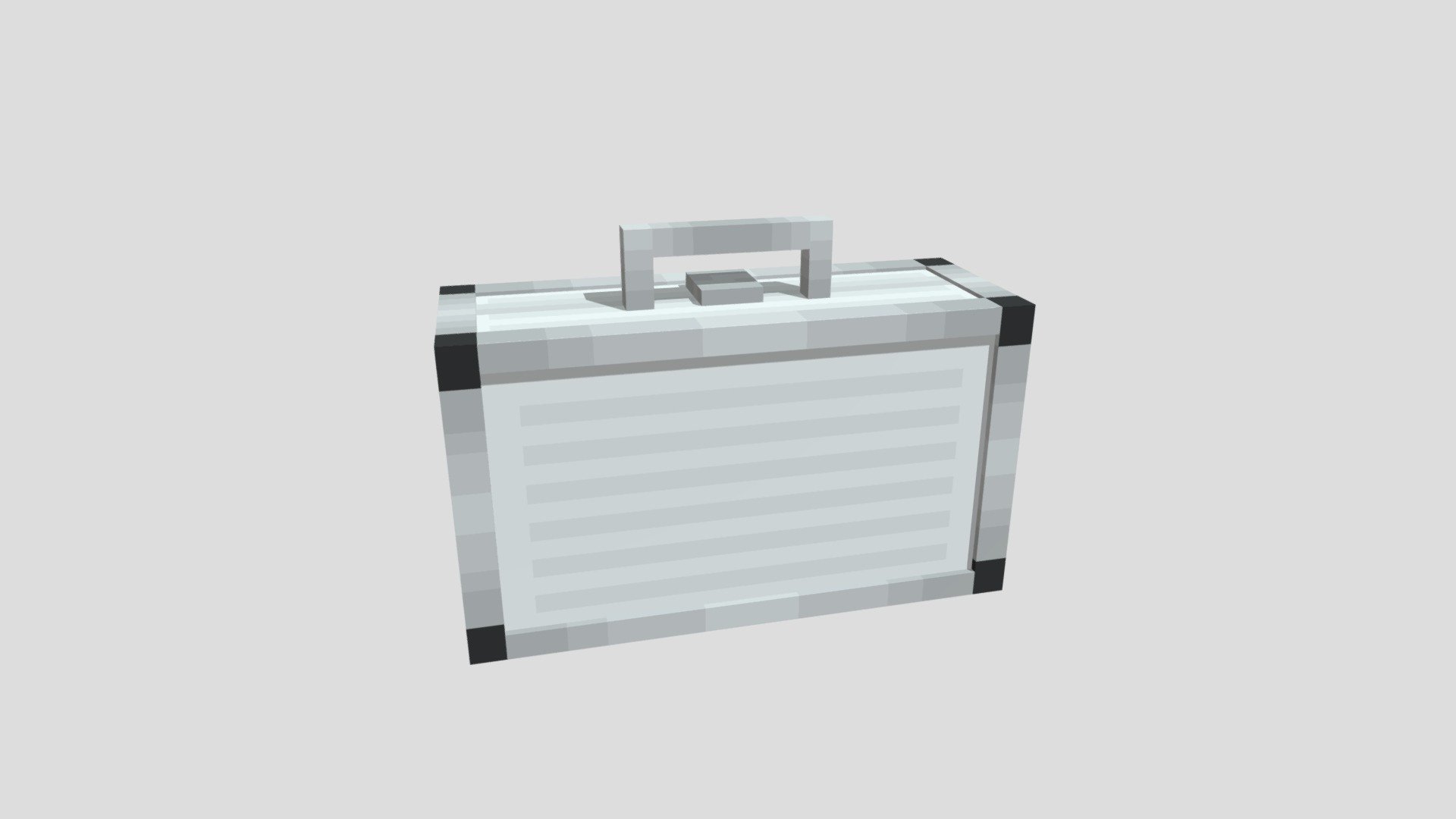 Metal Briefcase - 3D model by hapica [6535c43] - Sketchfab