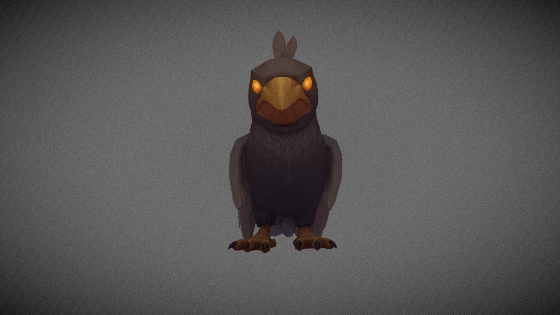 Stylized Crow - 3D model by Frostydrop (@shotadrop) [6536dd3] - Sketchfab