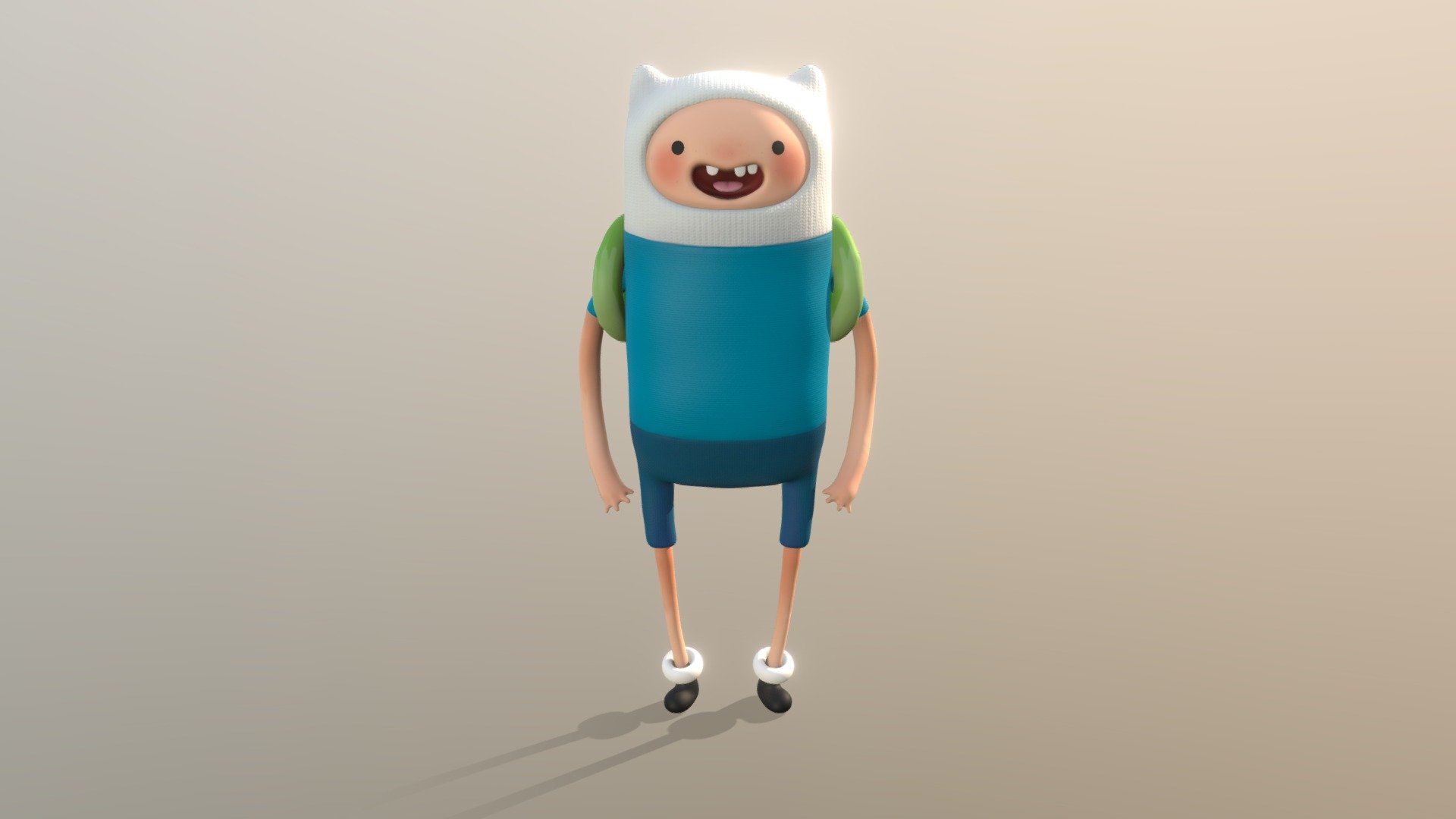 Finn model :D - Download Free 3D model by malaverhmm [6537284] - Sketchfab