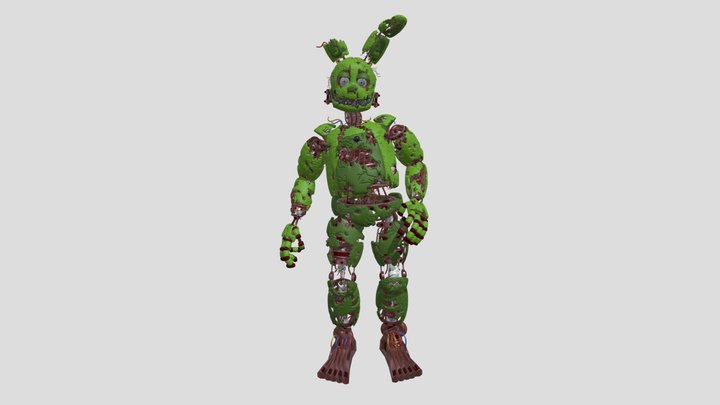 Springtrap 3D models - Sketchfab