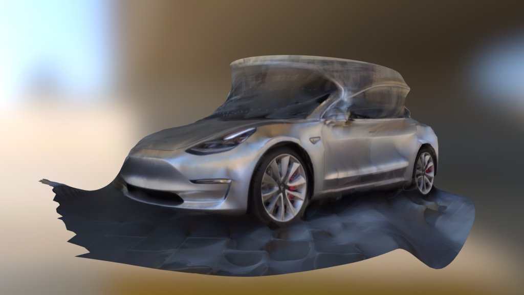 Tesla Model 3 Rough Draft - Download Free 3D model by WizardofAwes ...