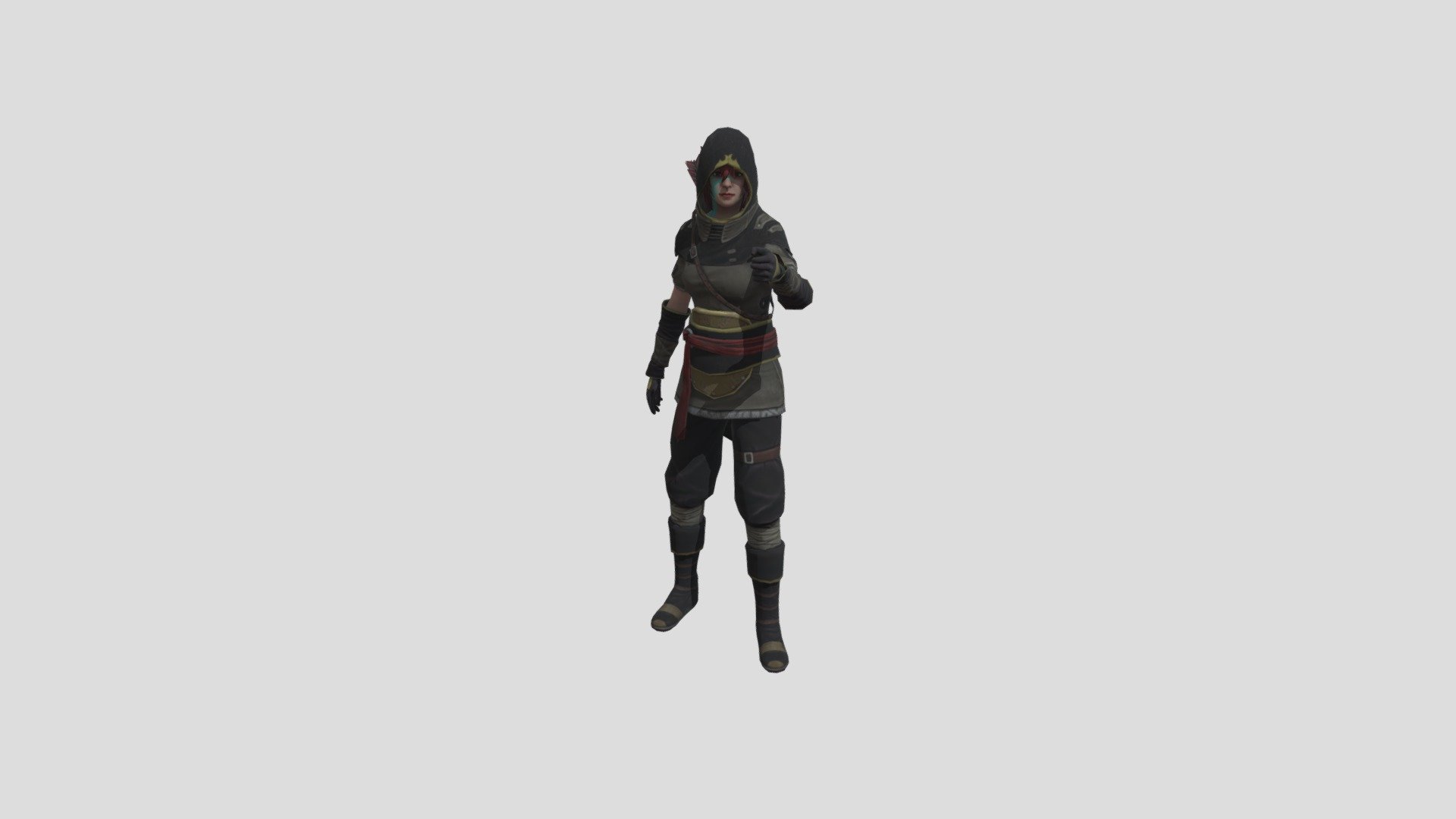 Standing Torch Light Torch - 3D model by aqilburhanuddin10 [6538202 ...