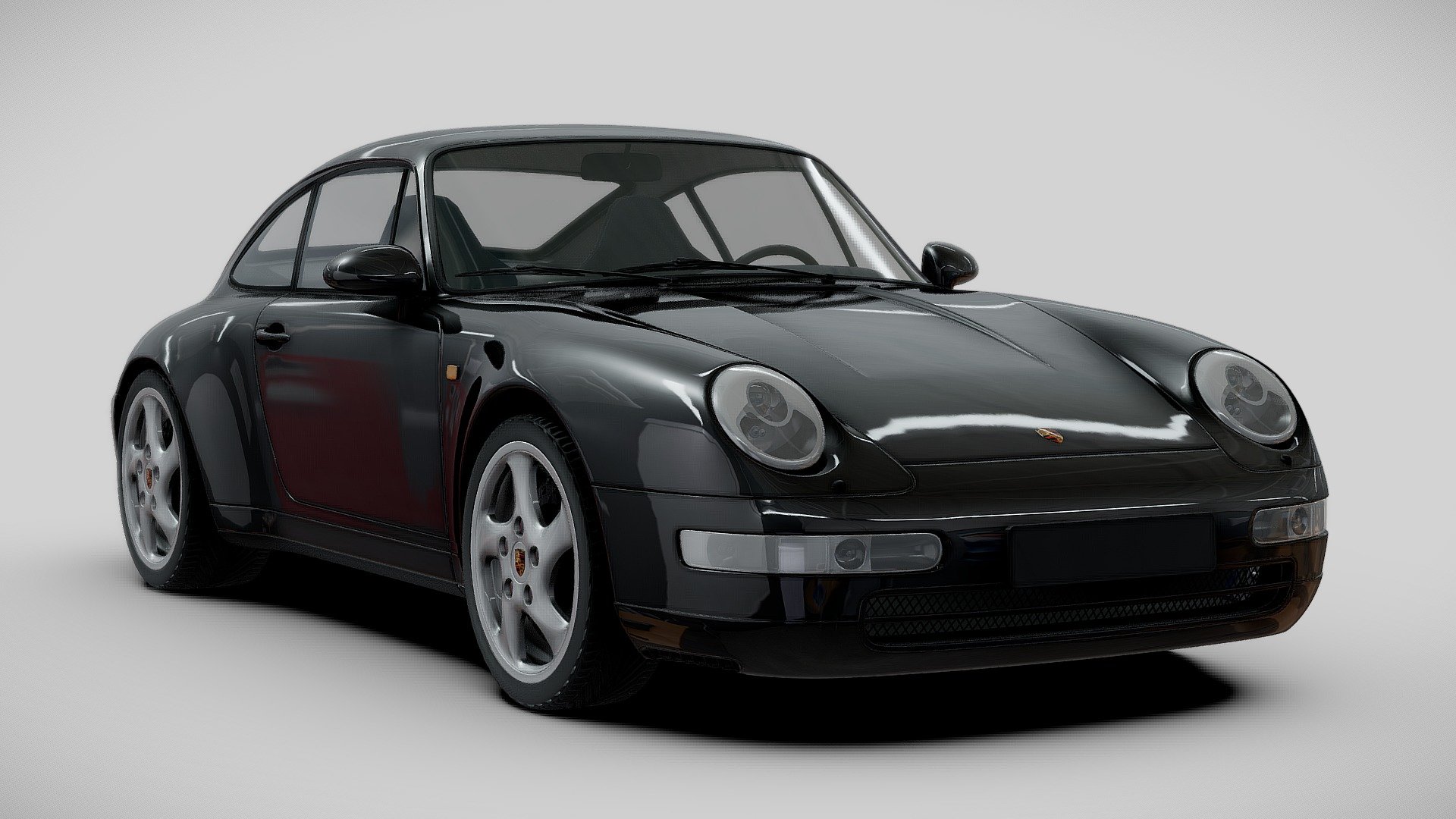 Porsche 911 993 Carrera 1994 - Buy Royalty Free 3D model by ZIRODESIGN ...