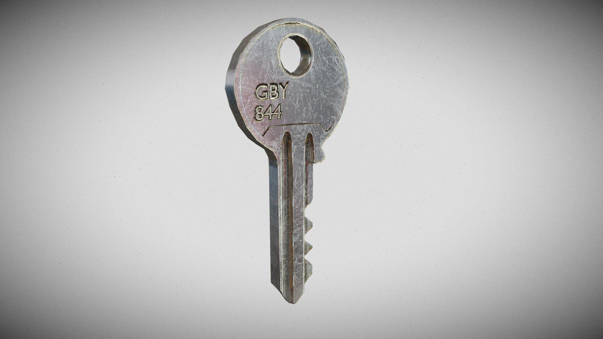 Door Key - Download Free 3D model by GUIBEL [6538a6a] - Sketchfab