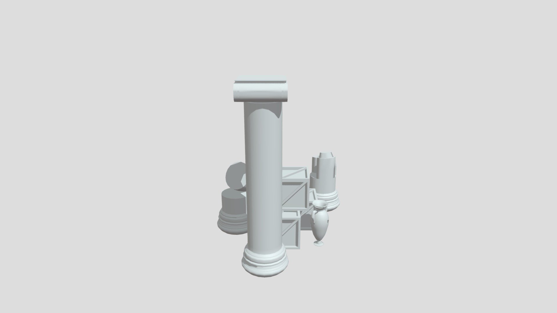 3 Simple Props - Jonathon Mayes - 3D model by JonathonTrewin [653904c ...