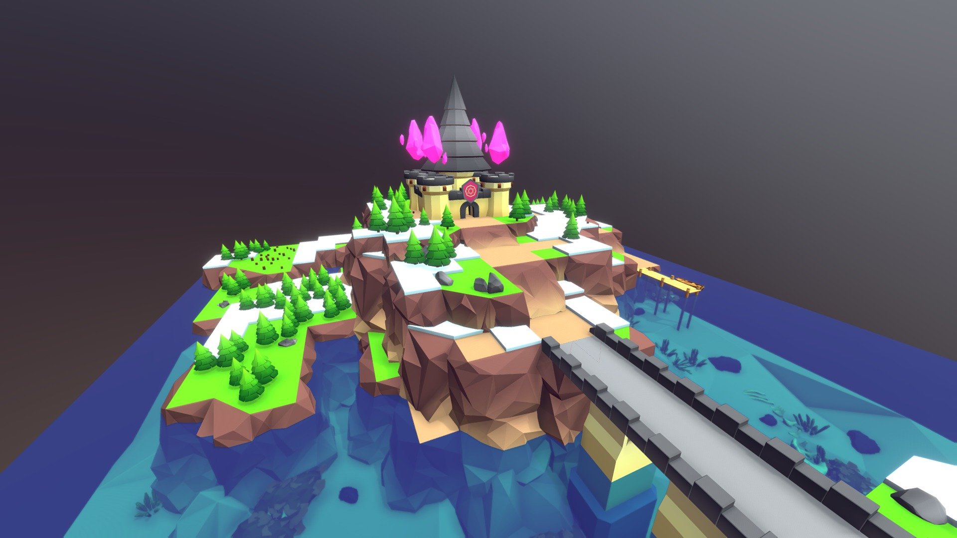 Magic Castle - 3D model by Tiago_cruz [6539c45] - Sketchfab
