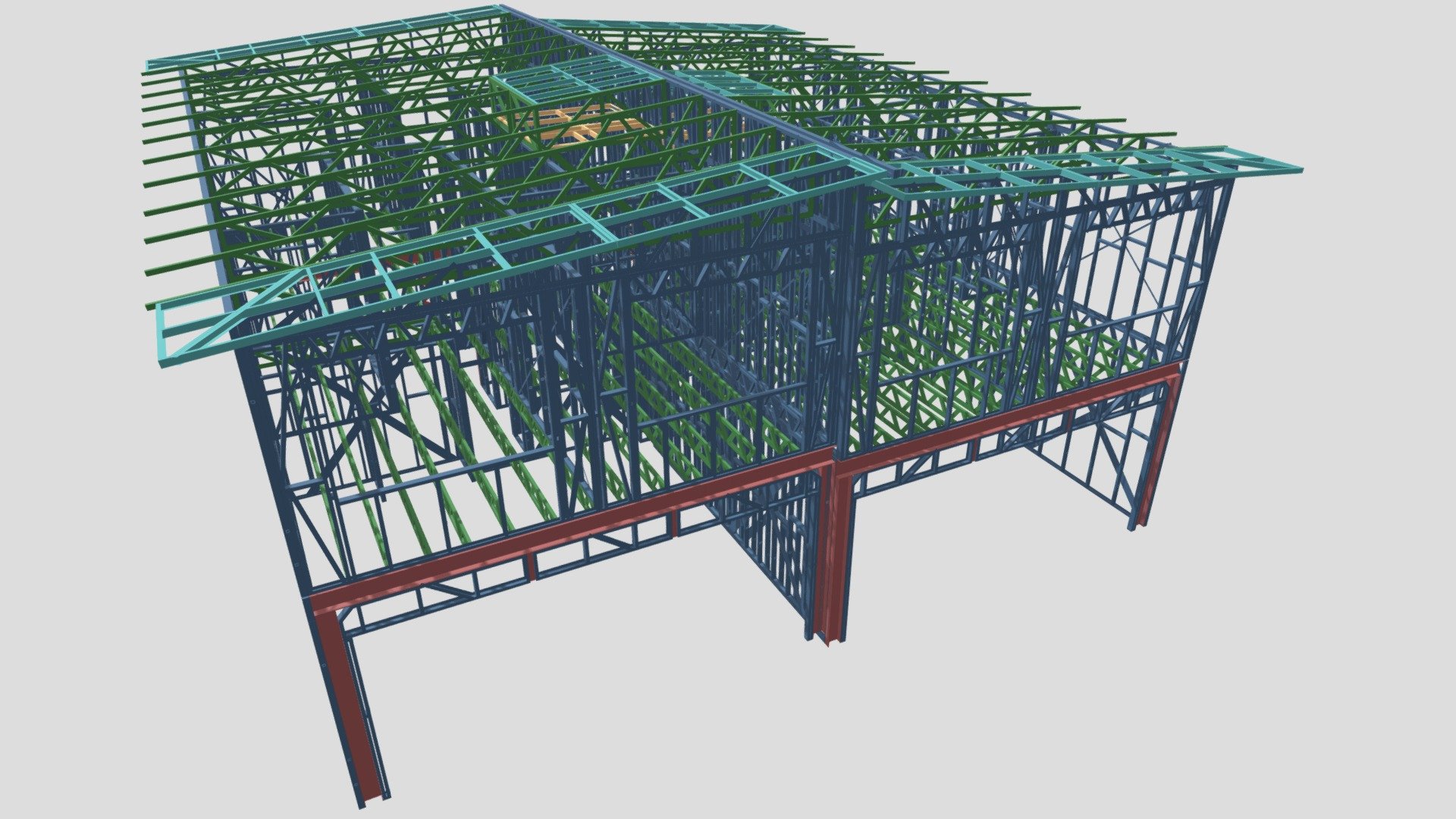 5373 - Building 12 Full Building Model - 3D model by Australian Framing ...