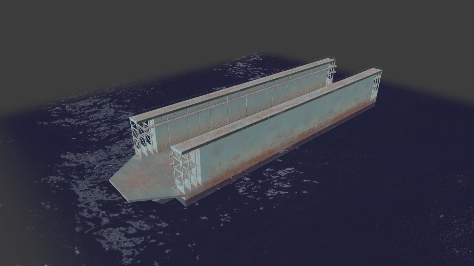 Floating Dock 2 - Buy Royalty Free 3D model by pukamakara [653b548 ...