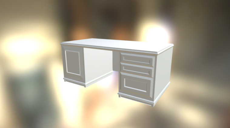 Modelado Básico - Escritorio - 3D model by Aarón Rodríguez (@aaronRod ...