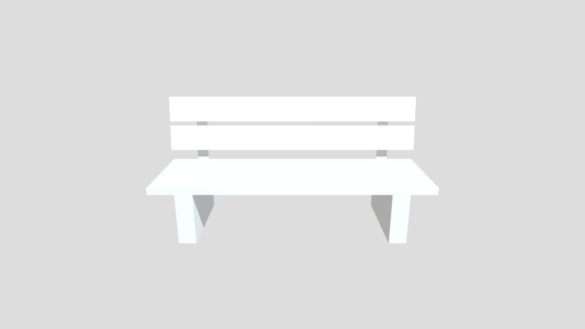 Bench - 3D model by MMyko [653bda1] - Sketchfab