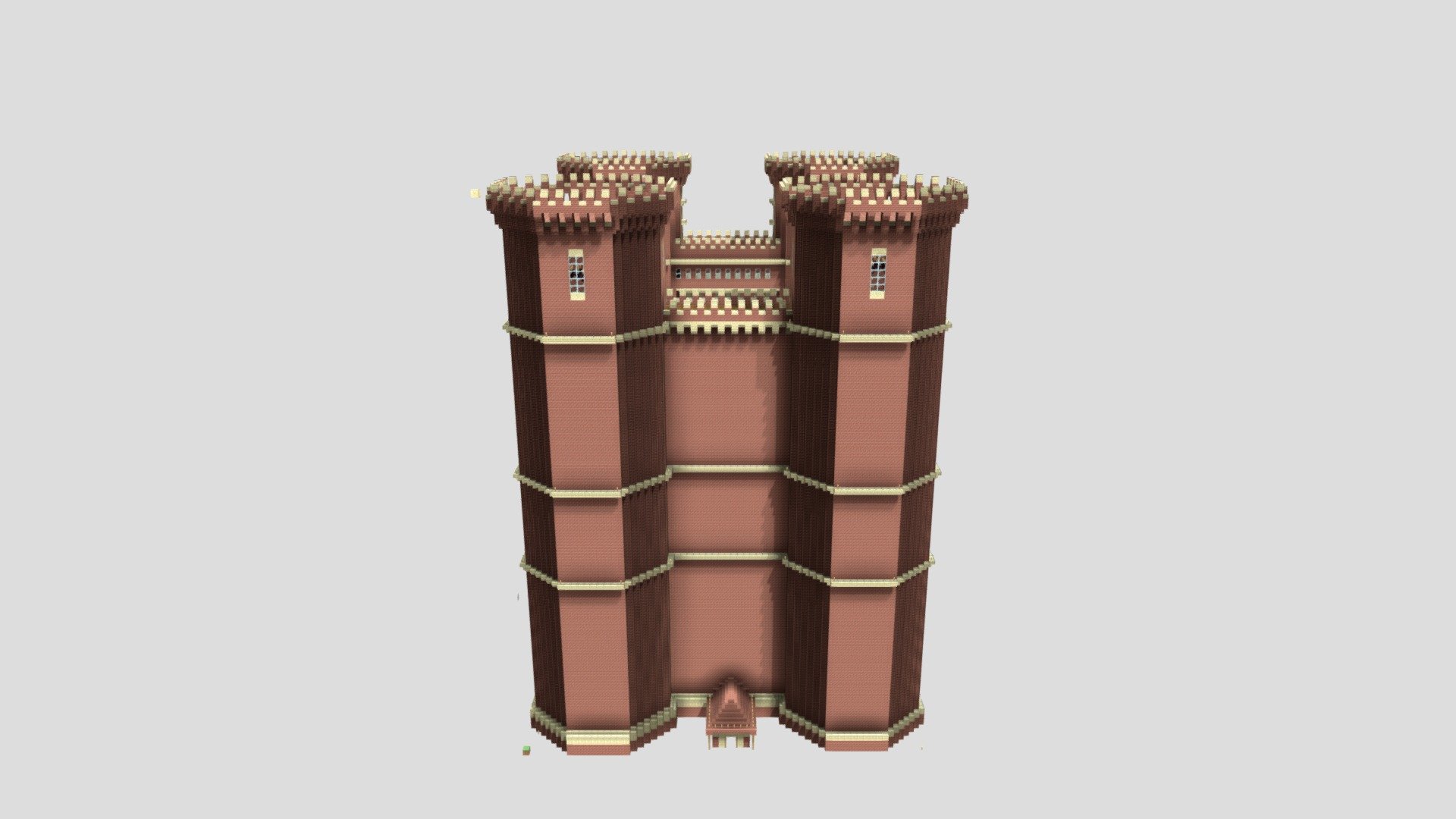 brick-castle - Download Free 3D model by madexc [653d98a] - Sketchfab