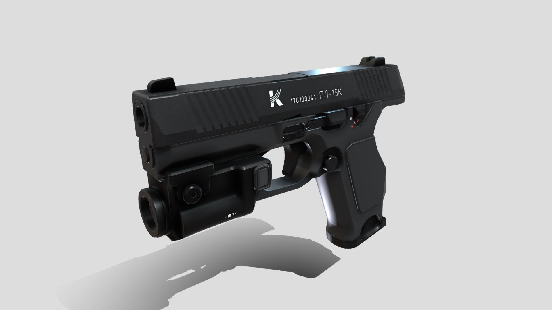 Kalashnikov PL-15K - 3D model by bibibibirite [653f7d5] - Sketchfab