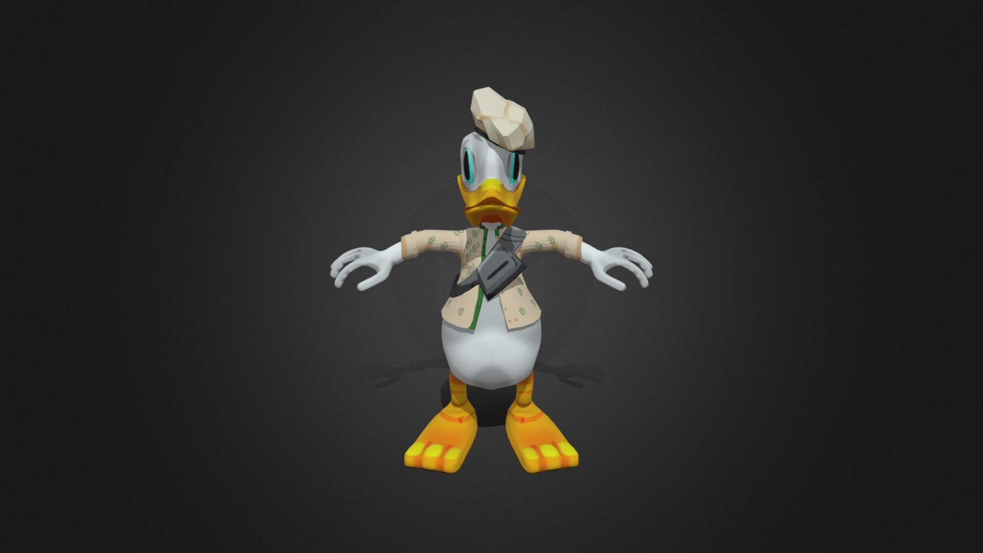Donald_DLG - 3D model by Lomba2022 [653fec4] - Sketchfab
