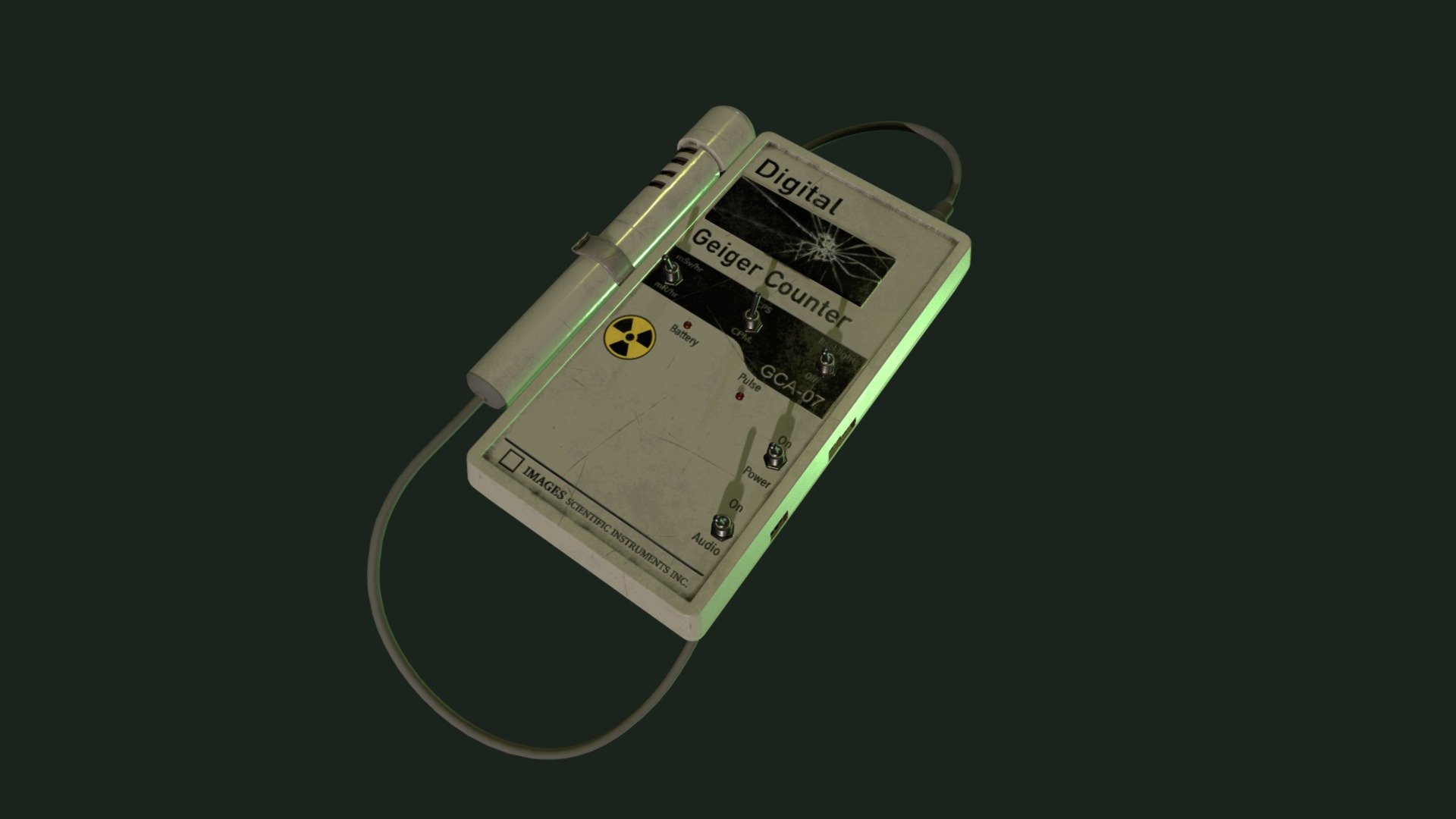 Geiger Counter [WIP] - 3D model by mch2k2 [6540b03] - Sketchfab