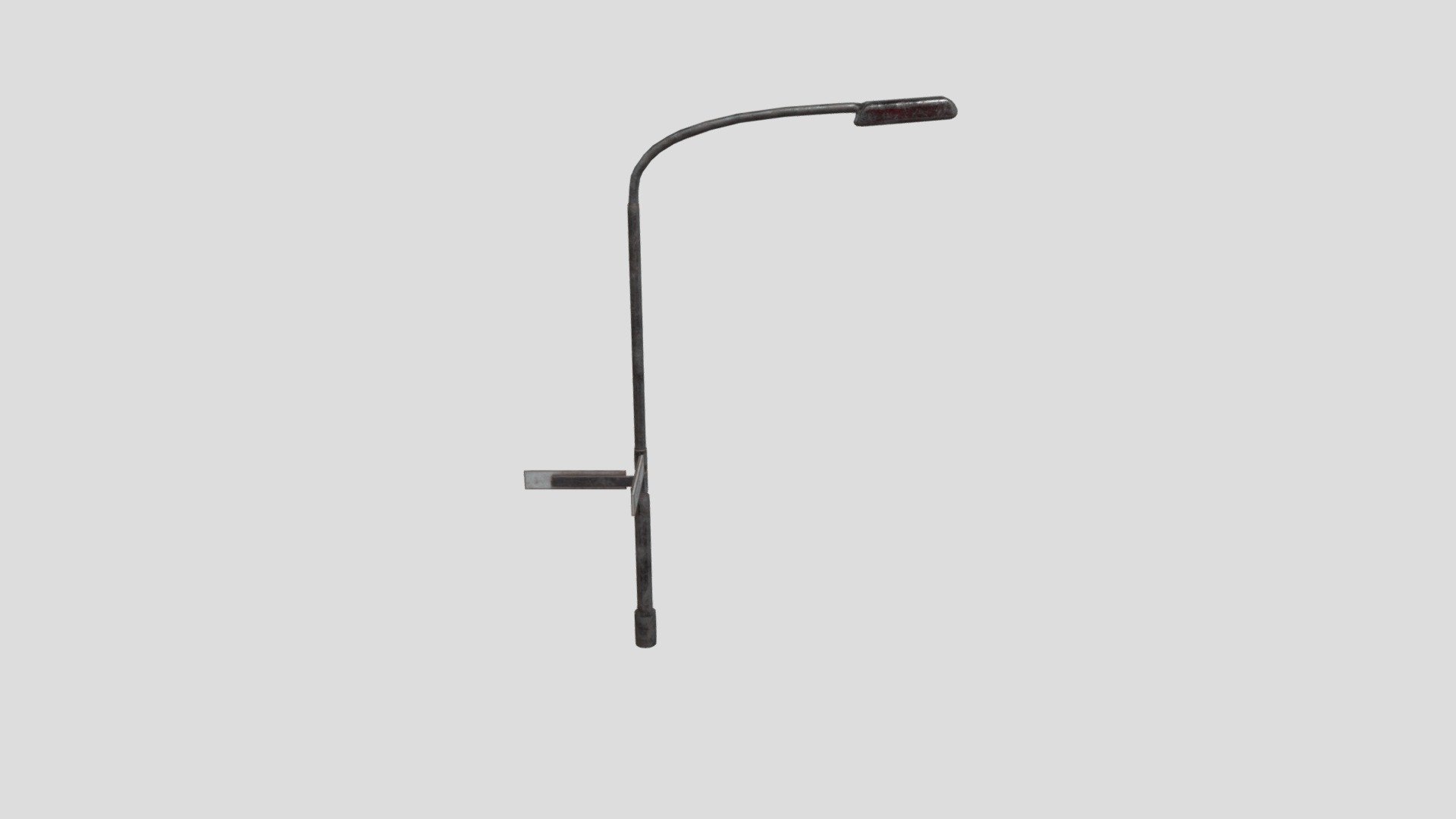Street asset: Light (Corner) - 3D model by fripet [65415e2] - Sketchfab