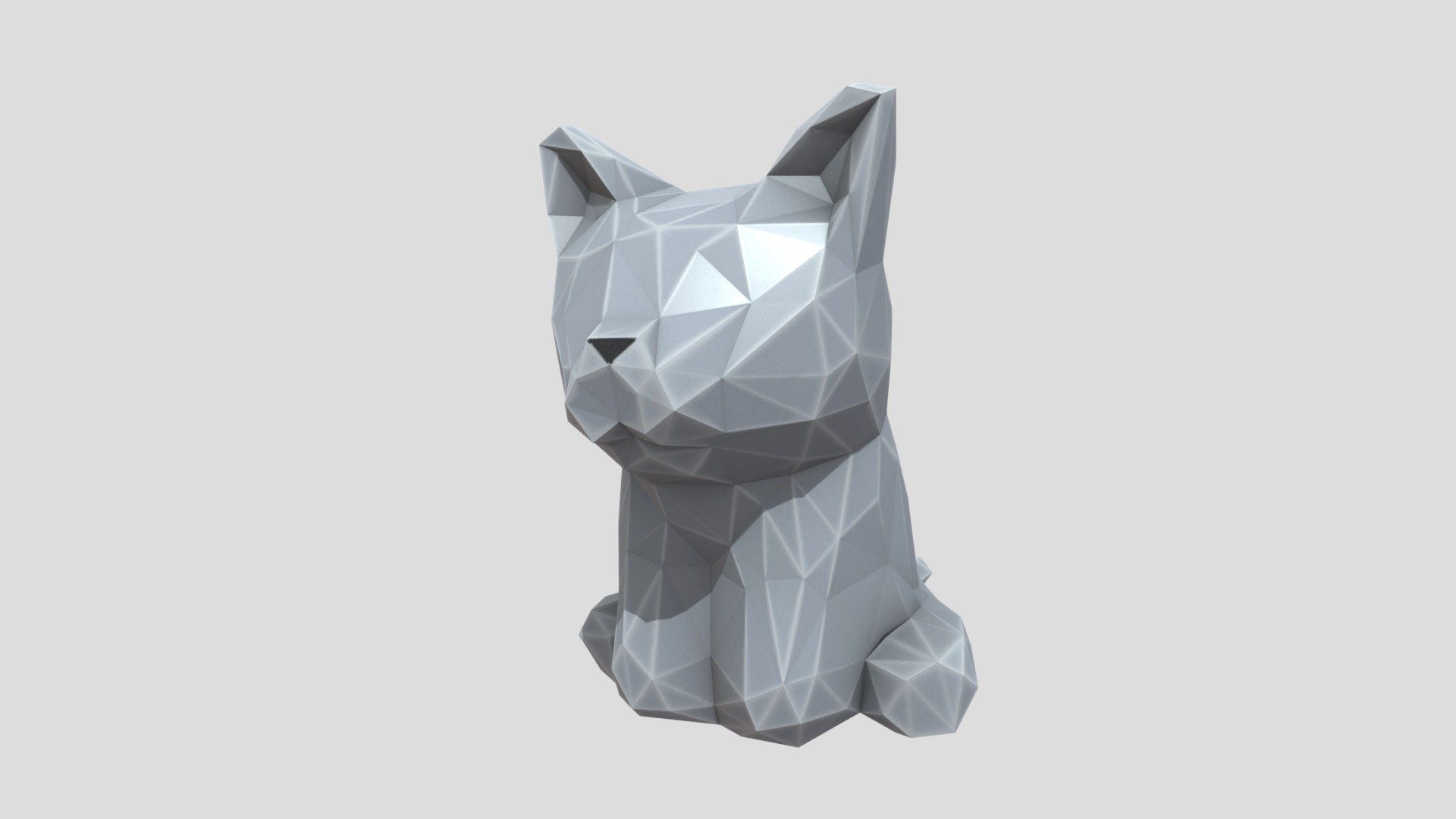 Cat, Low Poly 202212-2 - 3D model by O-tolab [6543e26] - Sketchfab