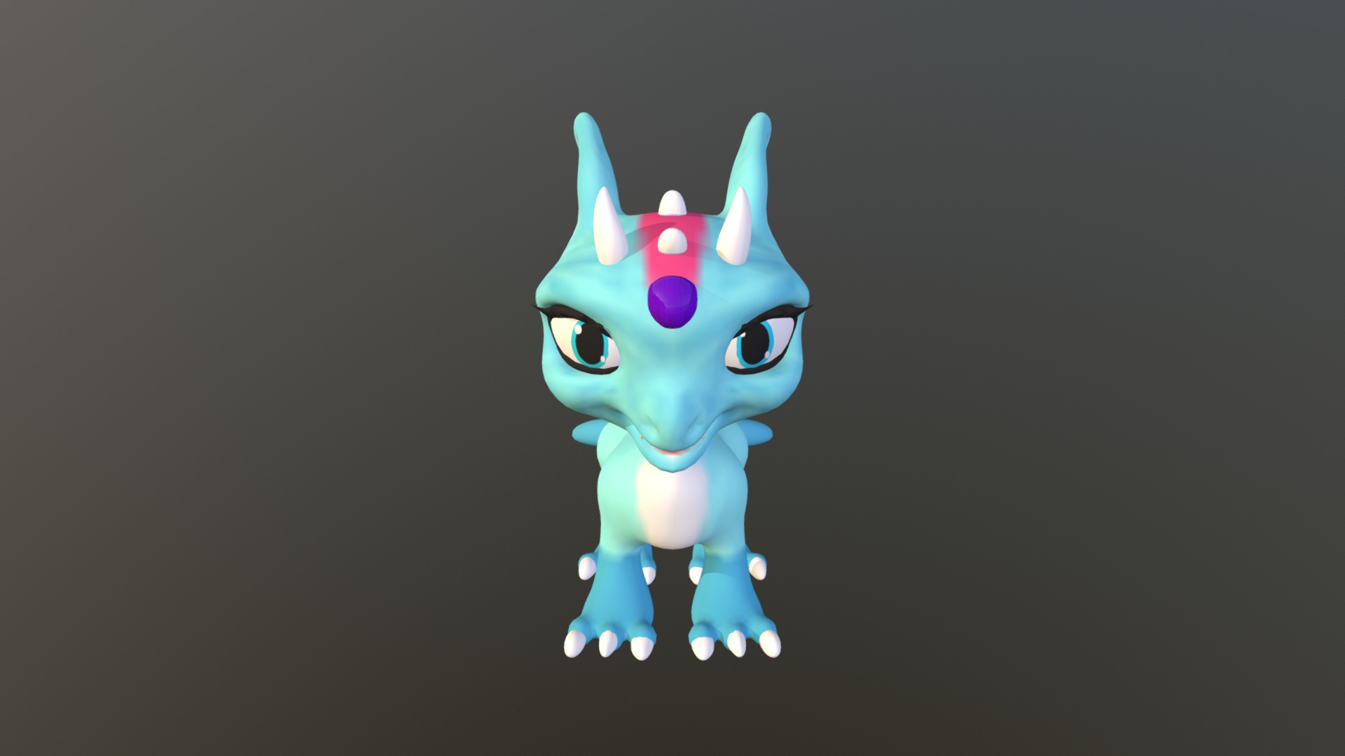 Kitsune Dragon - Download Free 3D model by xeratdragons (@dragonights91 ...