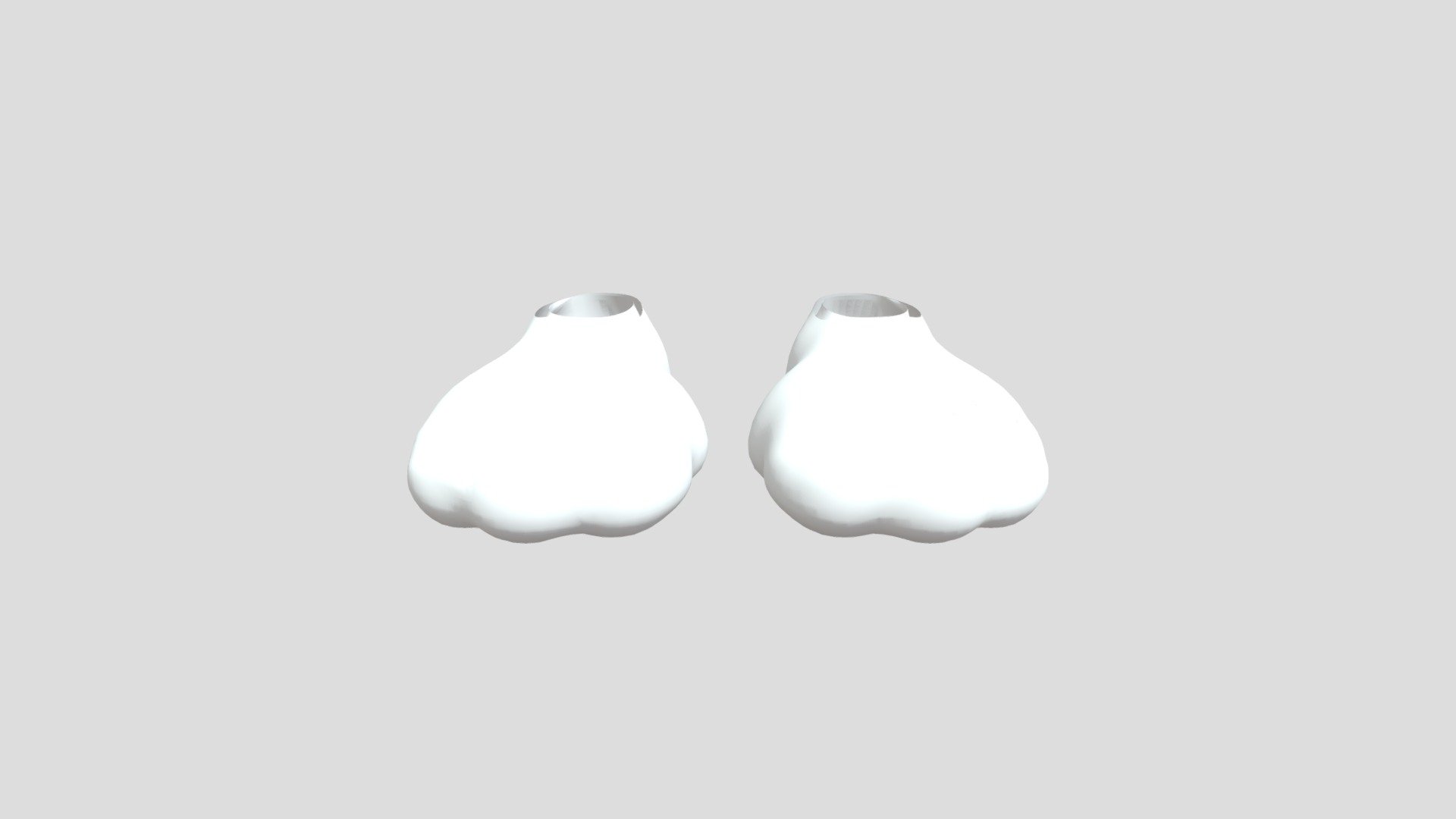 Clean Feet & Socks (3 toes) - 3D model by HuggyWuggyfeet123 [6546571 ...