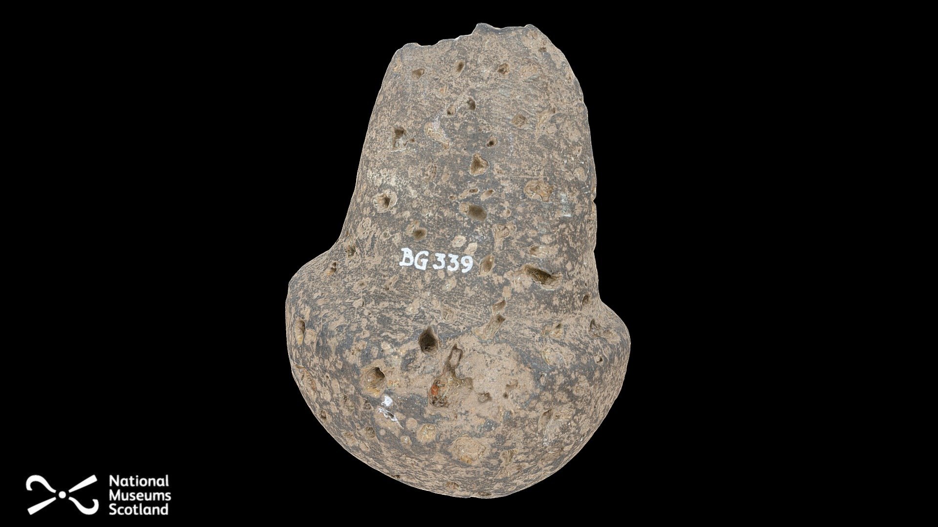 Neolithic Sculpted Stone from Rinyo, Rousay - 3D model by National ...