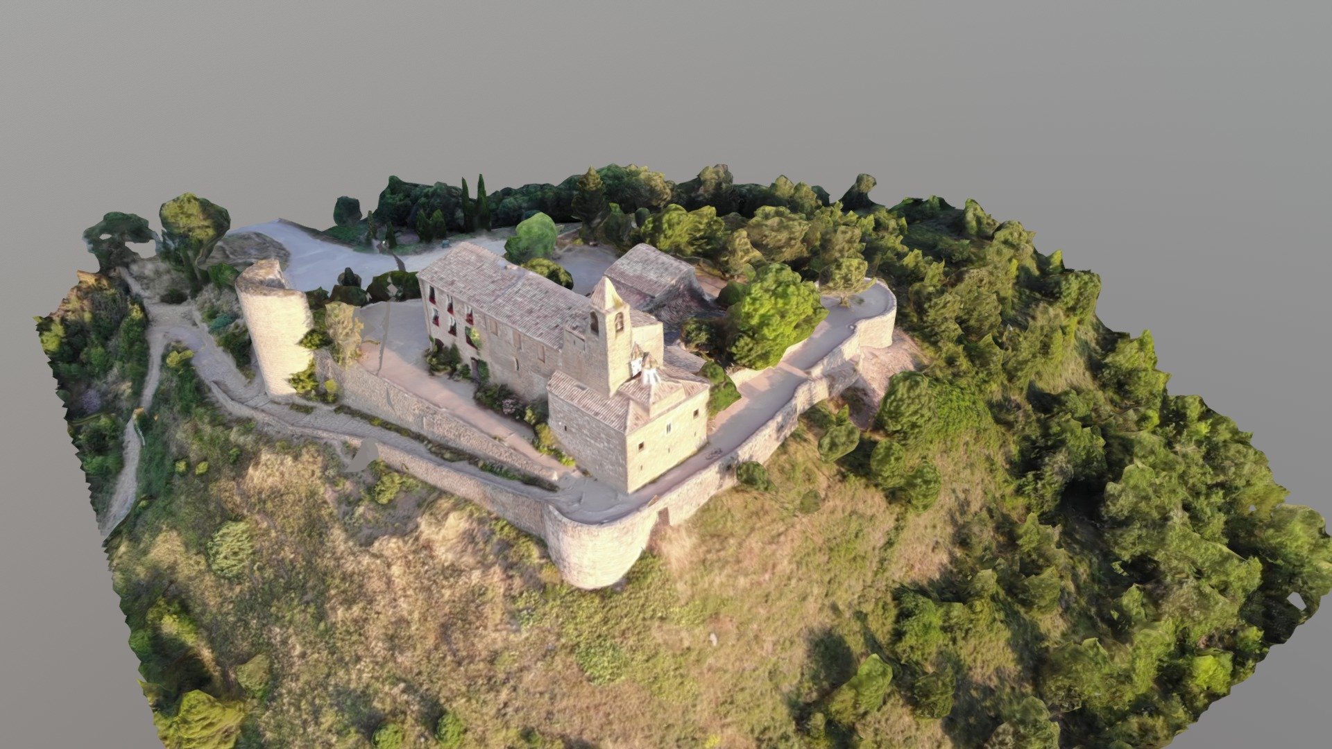 Castell Vell - 3D model by VirtualAge (@jawatr) [6548778] - Sketchfab