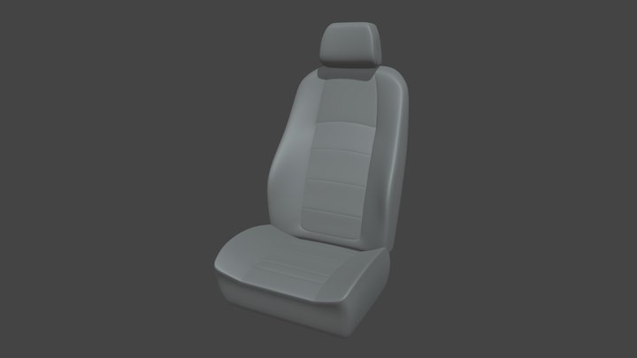 Car-seat 3D models - Sketchfab