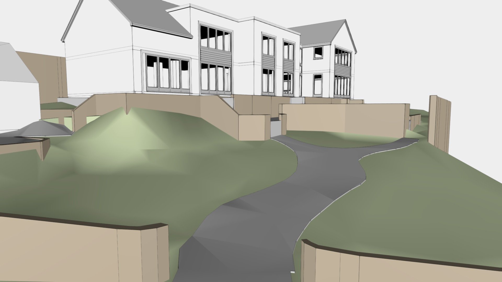 landscaping - 3D model by fretwells [6549d36] - Sketchfab