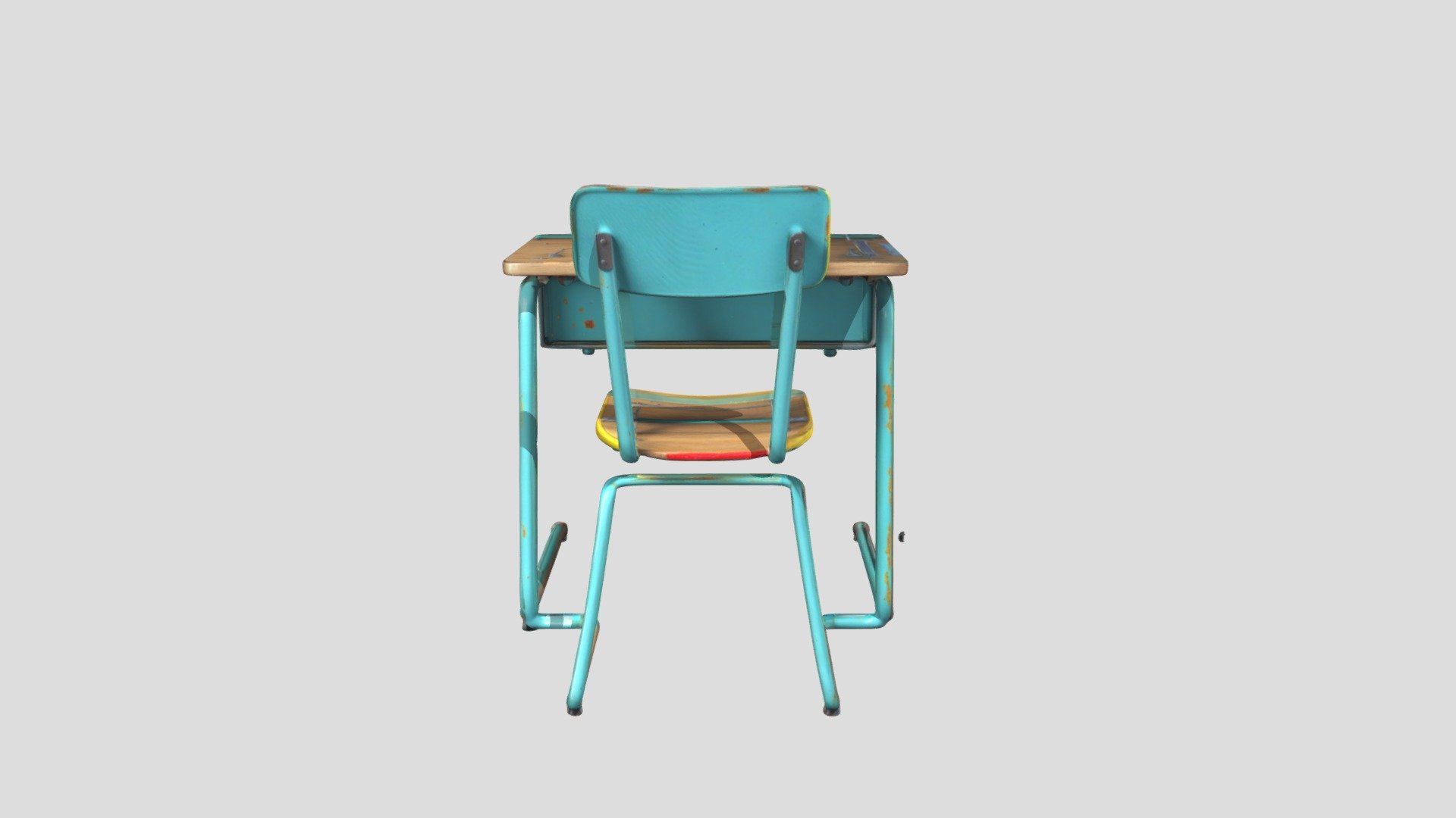Mobiliario escolar - Download Free 3D model by exp.plast [654a8b0 ...