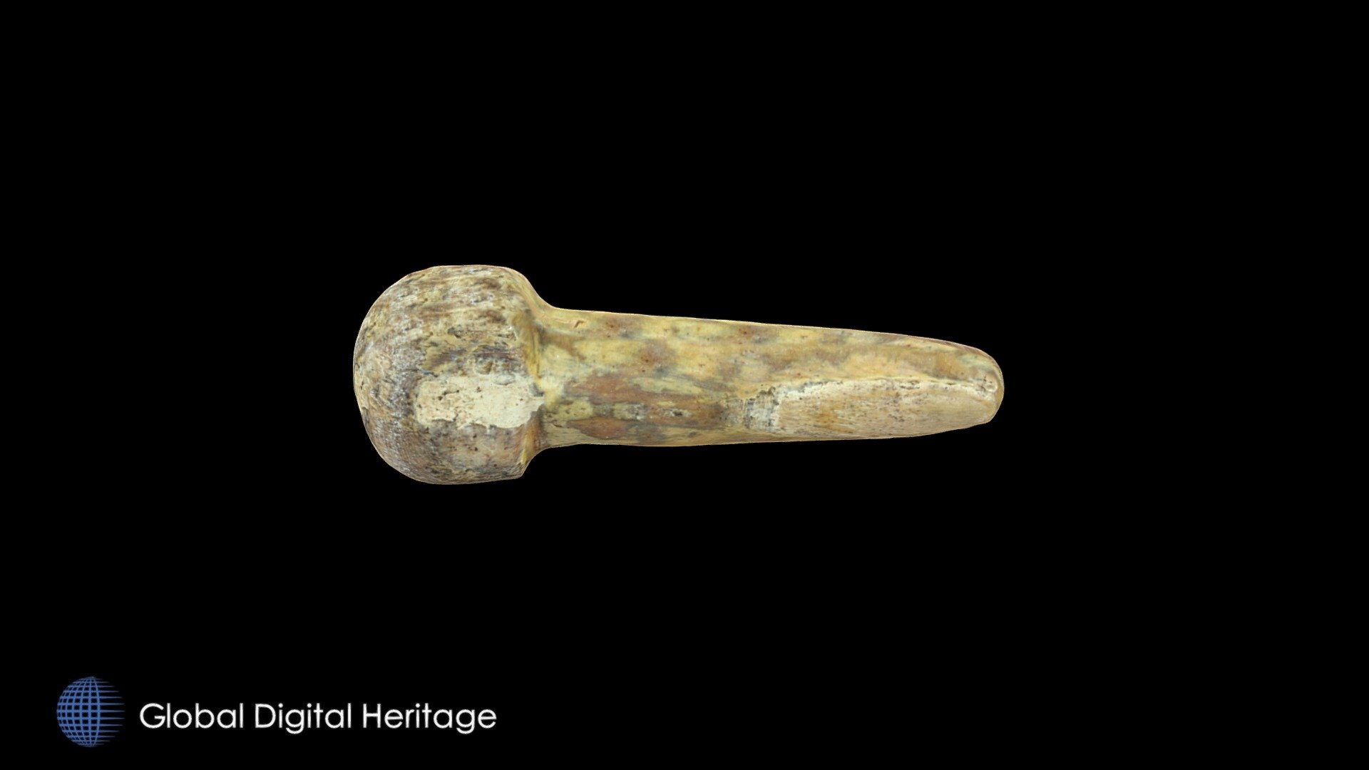 77-47-Q92 Bone Pin or Plug, Hot Springs Village - Download Free 3D ...