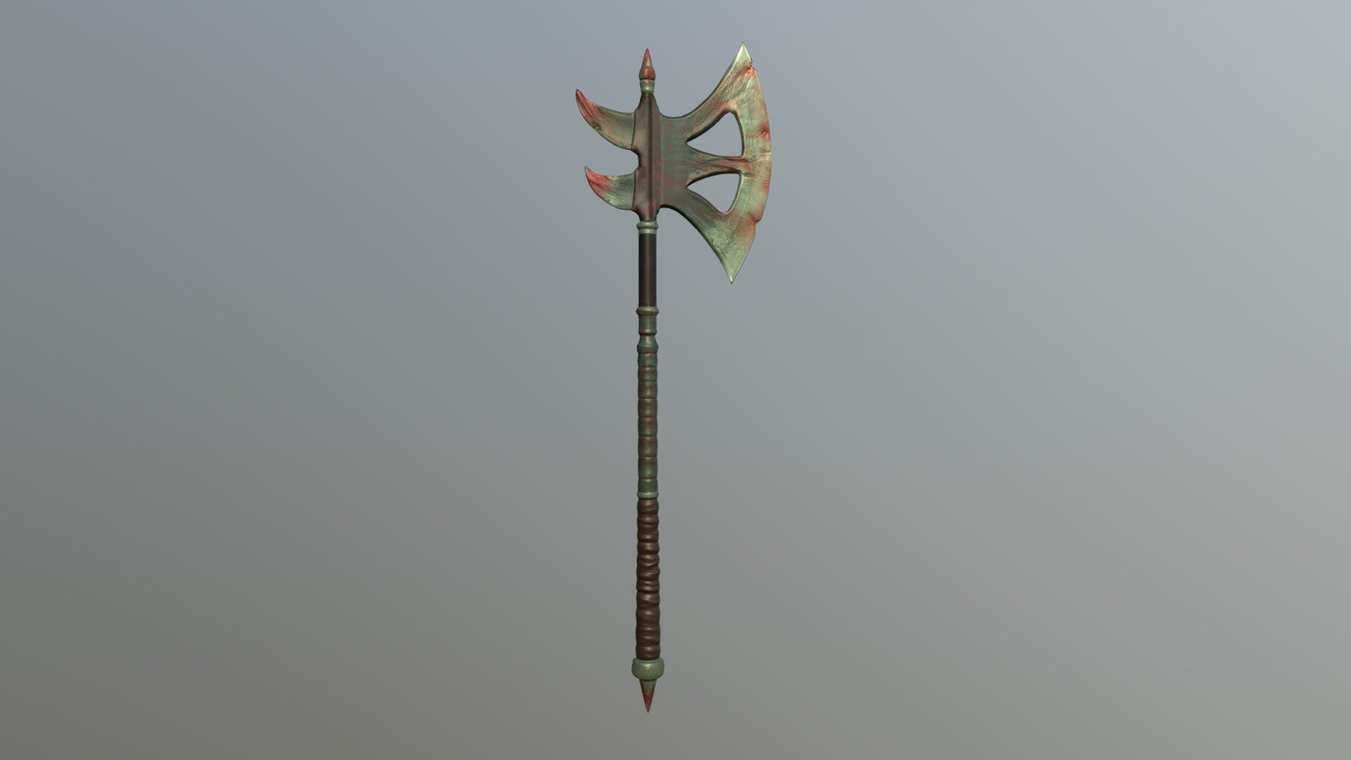 Battle Axe - Buy Royalty Free 3D model by hwlewis [654bdf7] - Sketchfab ...