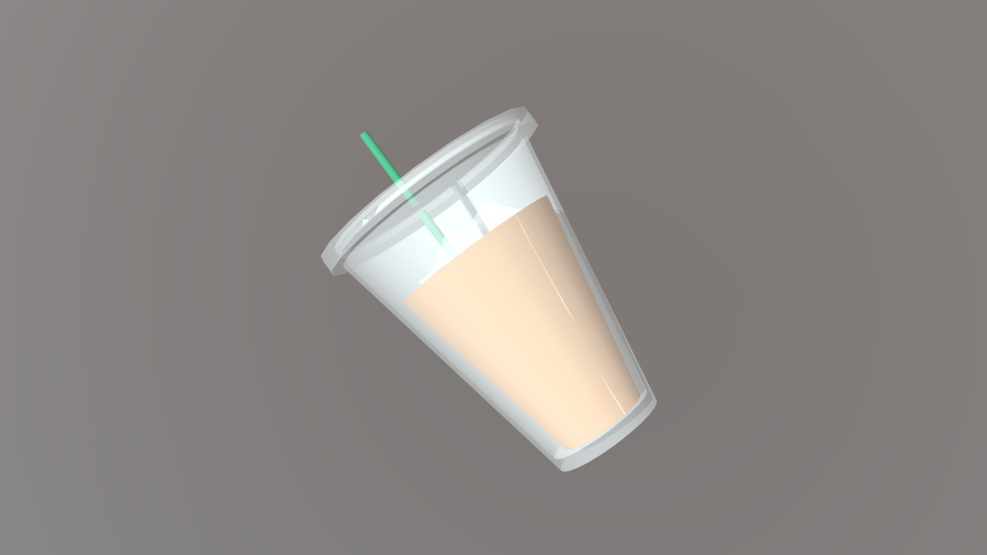 Iced Coffee - Download Free 3D model by Emily O'Masters (@eomasters ...