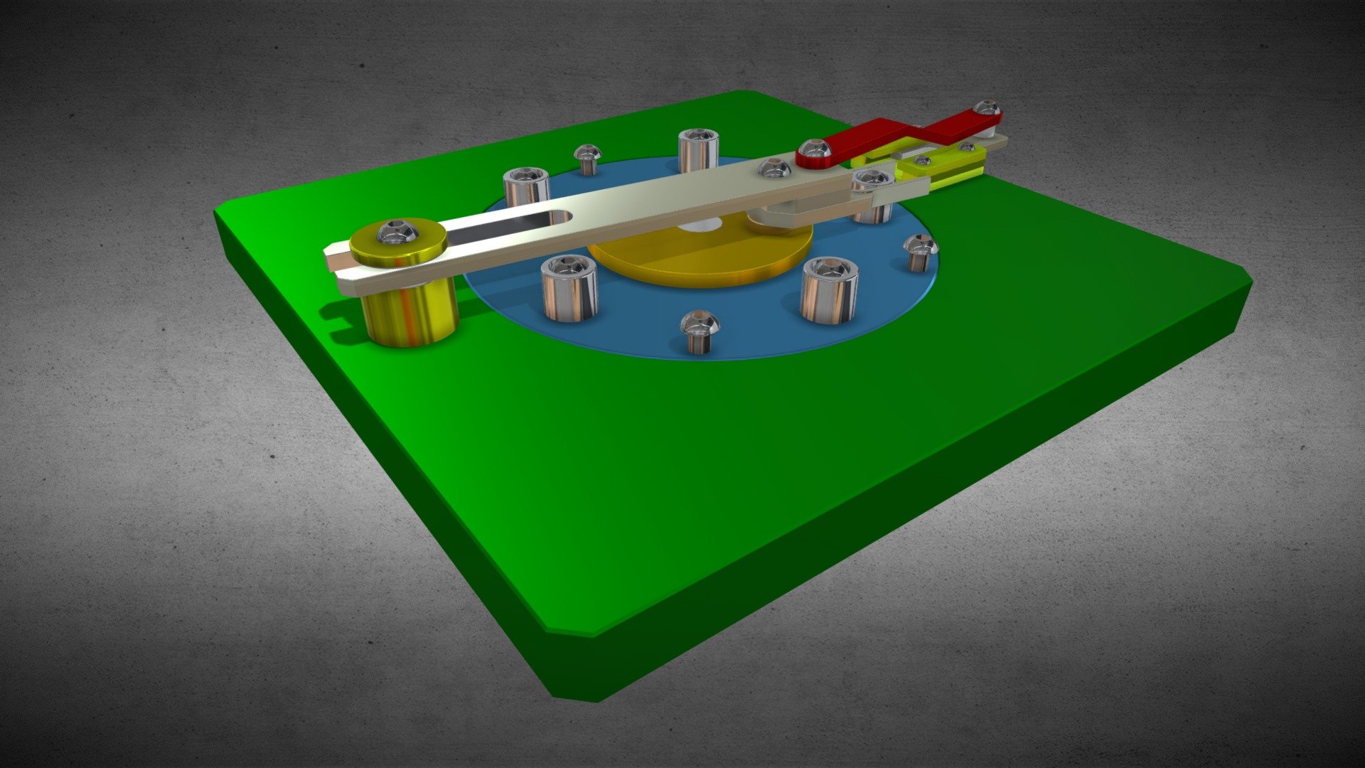 Indexing Table Mechanism - Download Free 3D model by trinityscsp ...