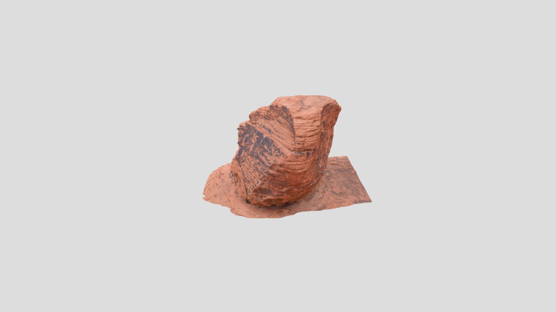 Red Rock National Reserve - Rock 2 - 3D model by Apolitho [654f672 ...