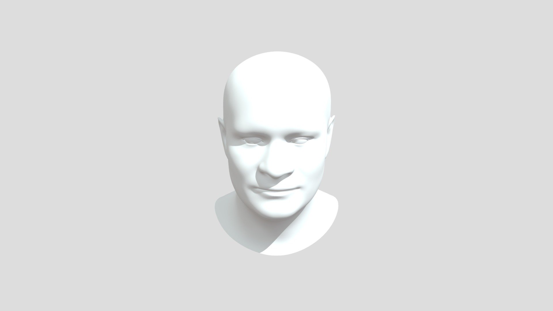 MAN FACE - 3D model by AhxanDesign [655099b] - Sketchfab