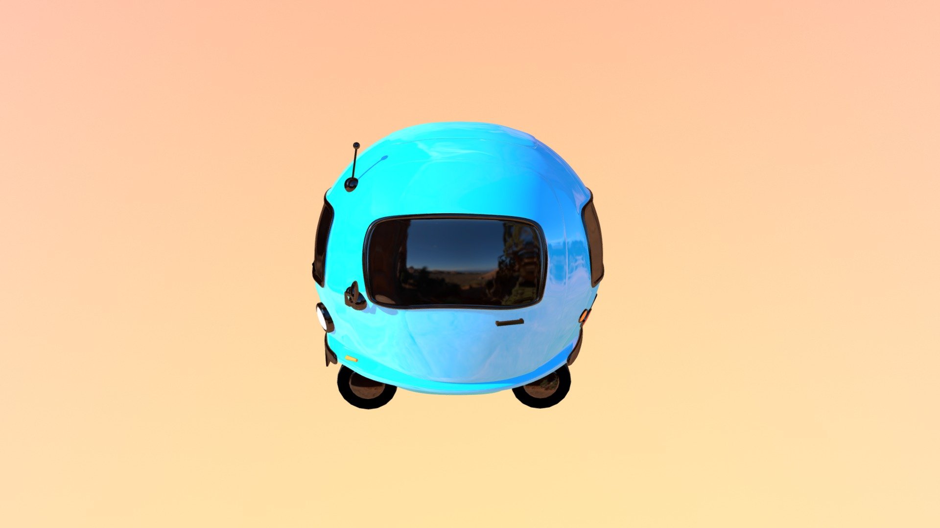 Berry Car - 3D model by kiyunn [6550e2e] - Sketchfab