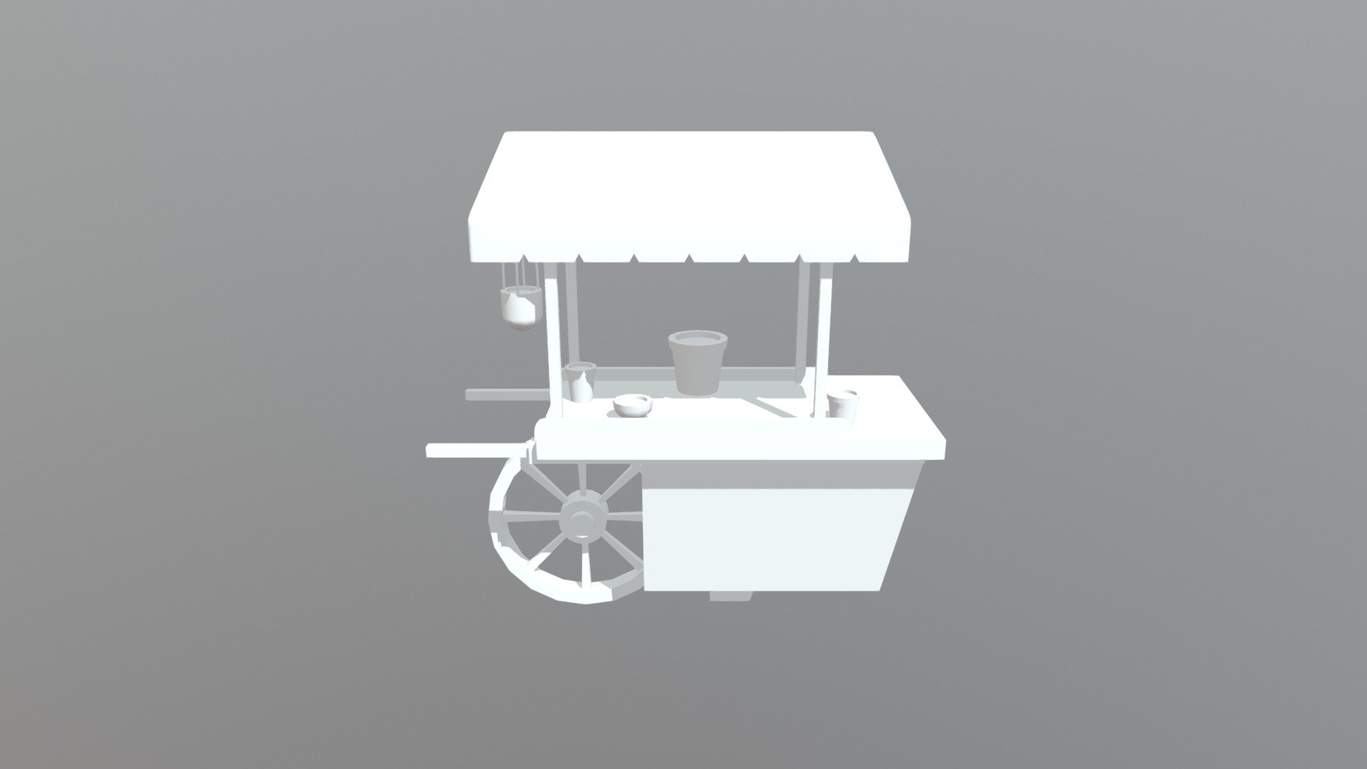 Vendor - 3D model by ruizhan [6550f06] - Sketchfab